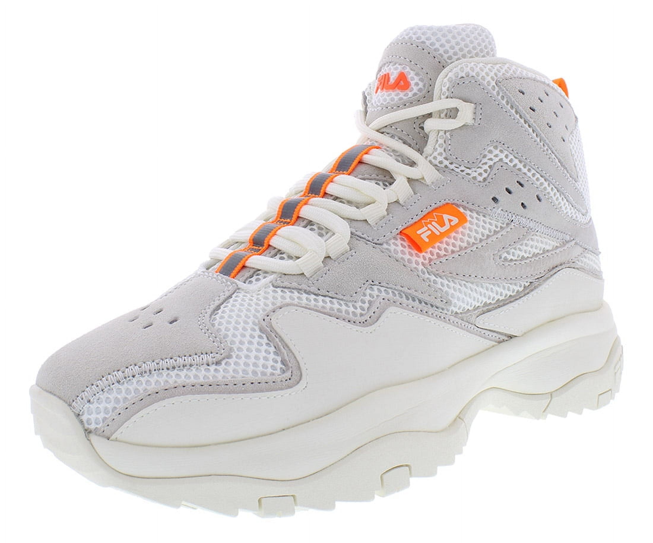 Men's Fila Ranger Boot Gardenia/Shocking Orange (1BM01277 129) - 10.5 ...