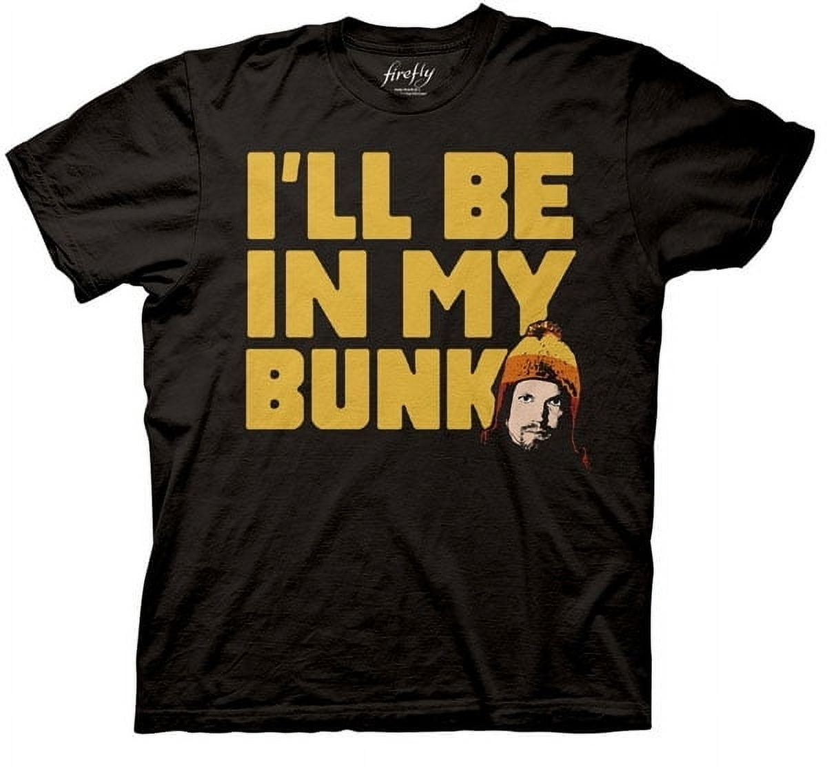 Men's Firefly Jayne I'll Be in My Bunk T-Shirt, Black, Small - Walmart.com