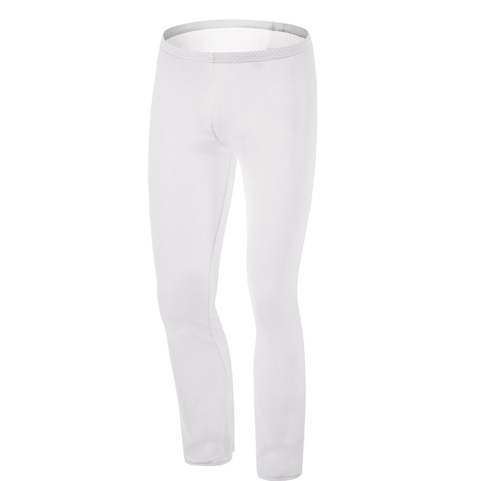 Men's Fishnet Pants Mesh See Through Muscle Leggings Stretchy ...