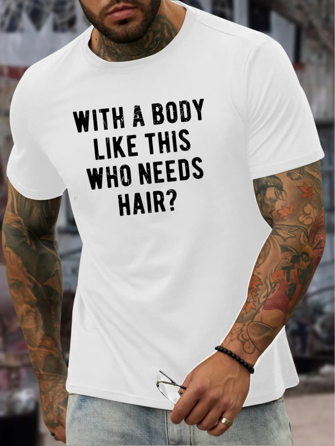 Men's Fit T-shirt, Leisurely Comfy Tees for Summer, Men's Clothing Tops ...
