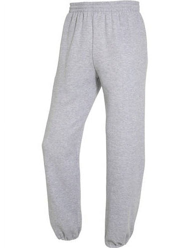 Men's Fleece Elastic Bottom Pant - Walmart.com