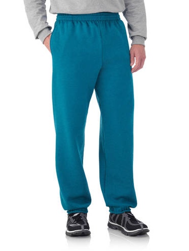 Men's Fleece Elastic Bottom Pant - Walmart.com