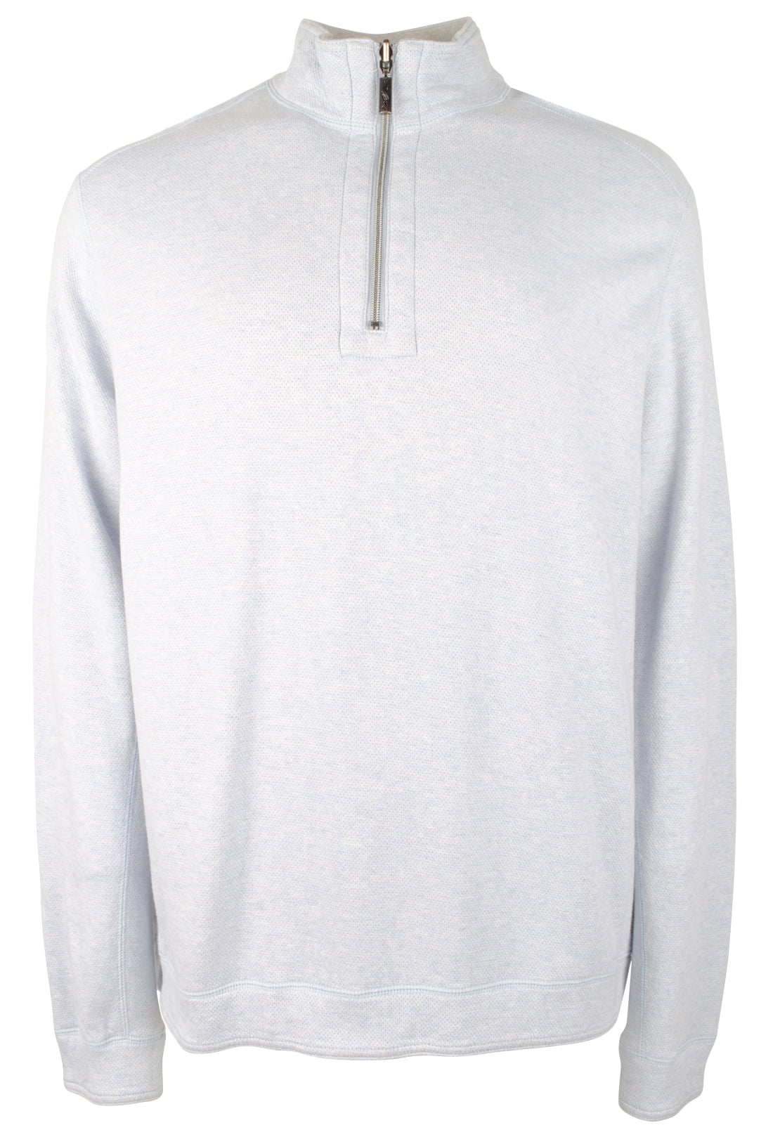 Men's Half-Zip Reversible Mockneck Sweatshirt in Small - Walmart.com