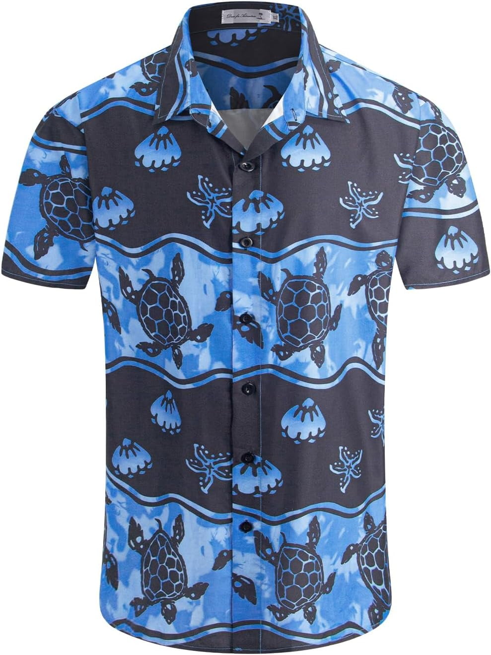 Men’s Floral Aloha Beach Shirt - Casual Short Sleeve Button Down ...