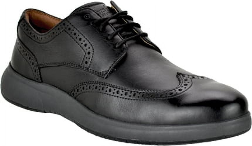 Men's Florsheim Steel Toe Wingtip Work Shoe FS2624, Black - Walmart.com