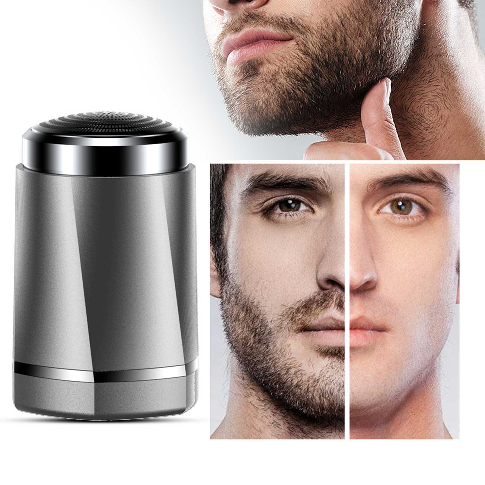 Mens Foil Shavers Small Pocket Size Washable Electric Rechargeable