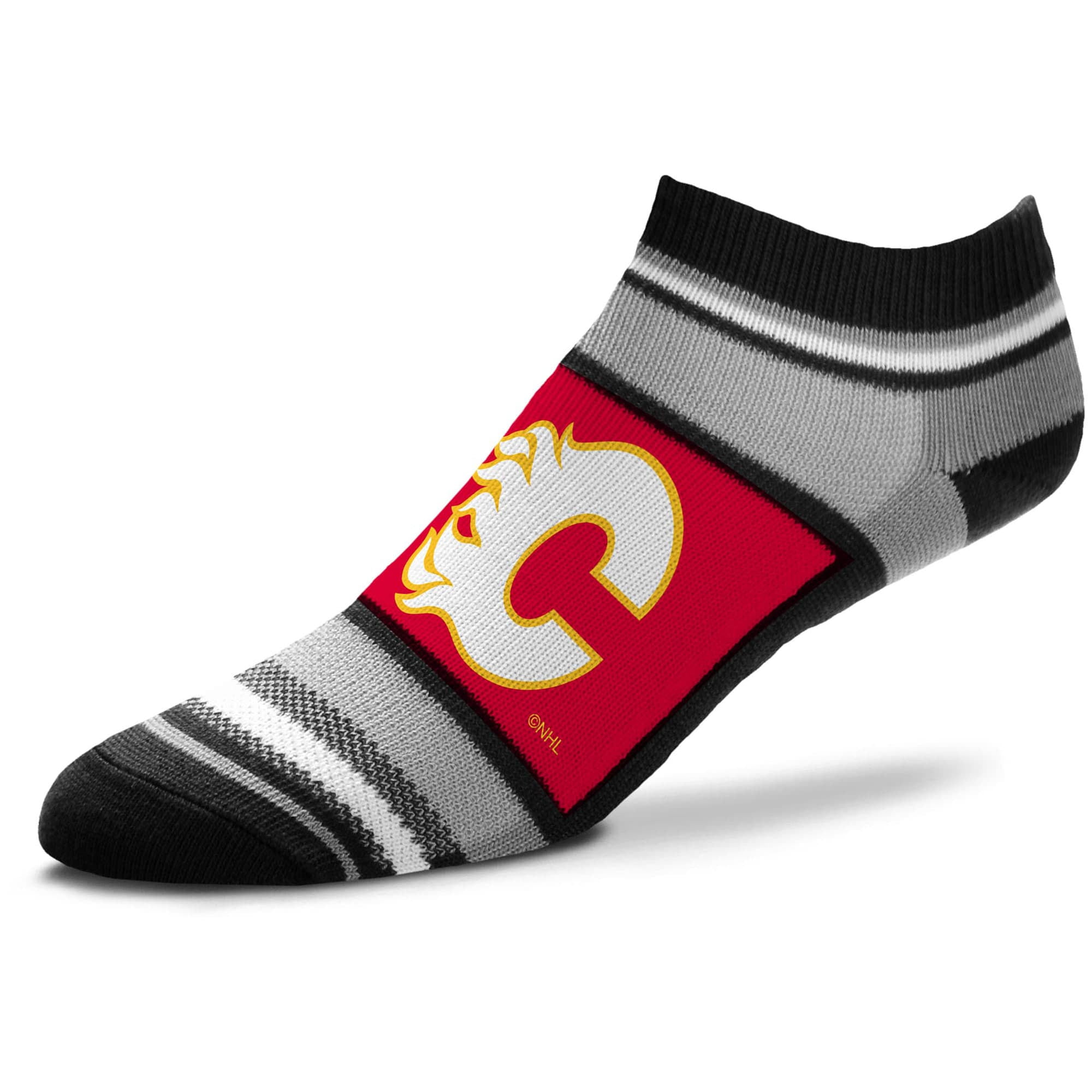 Men's For Bare Feet Calgary Flames Marquis Addition Ankle Socks ...