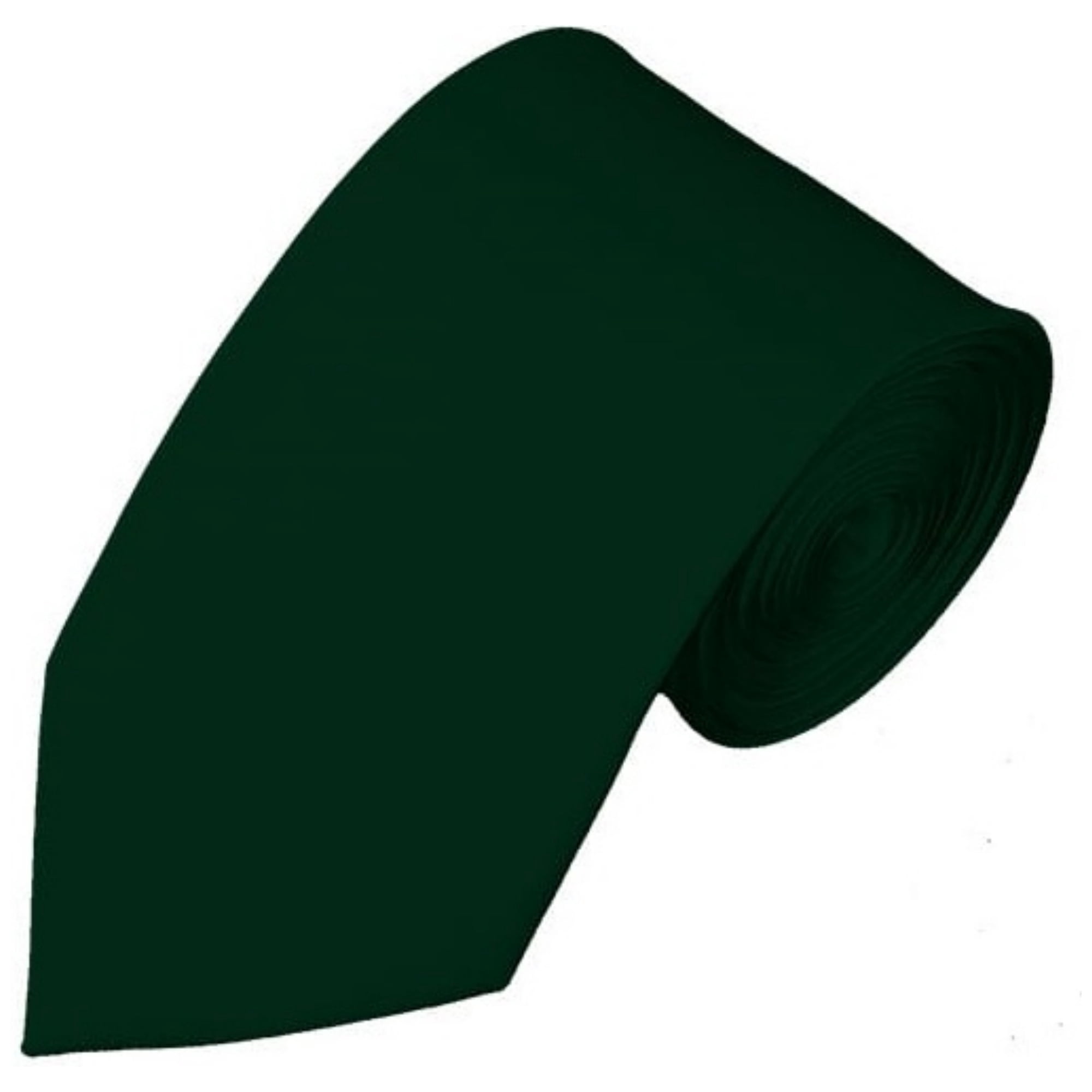 Men's Forest Green Color Slim 2.75 Inch Wide And 58 Inch Long Neckties ...