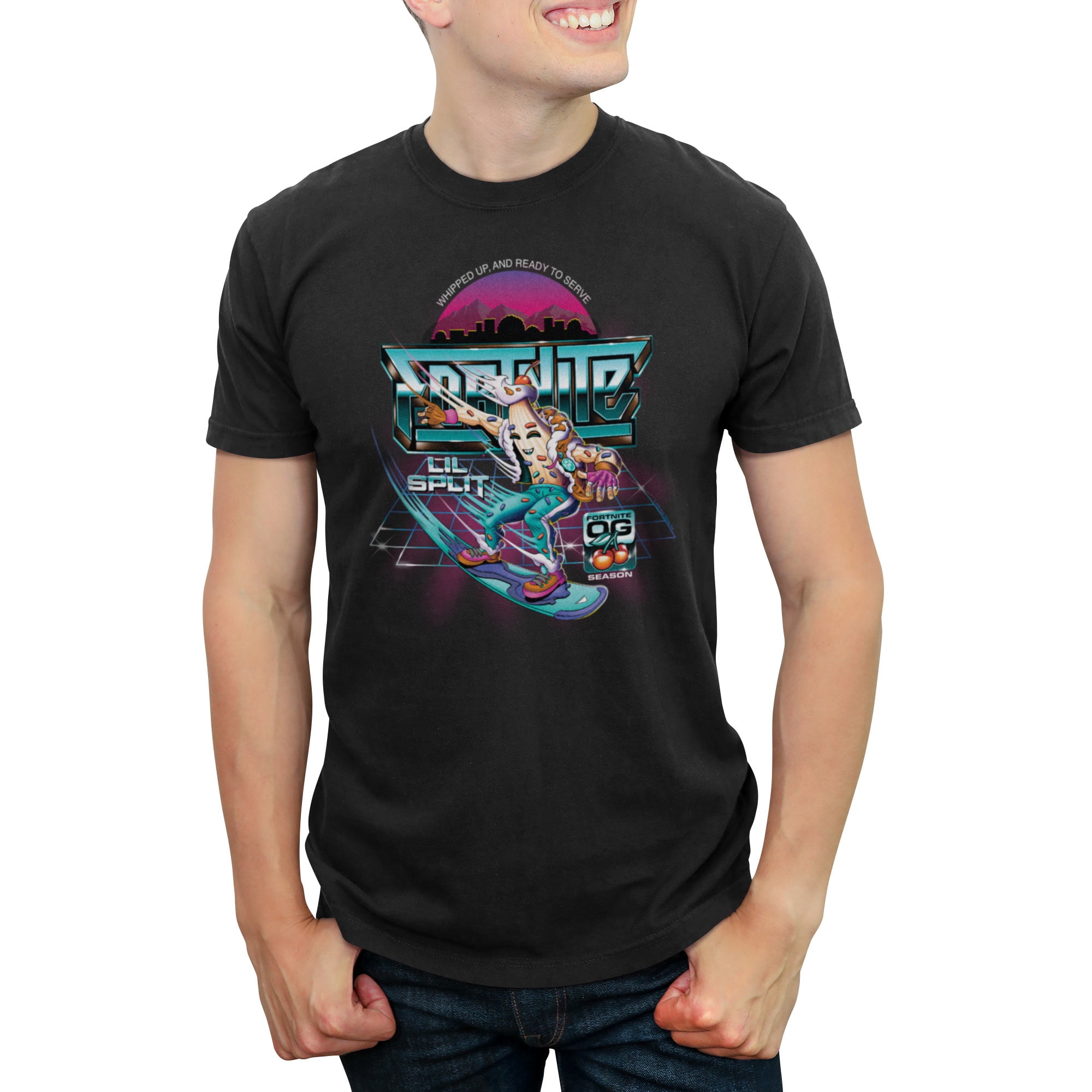 Men's Fortnite Lil Split Poster Graphic T-Shirt - Walmart.com
