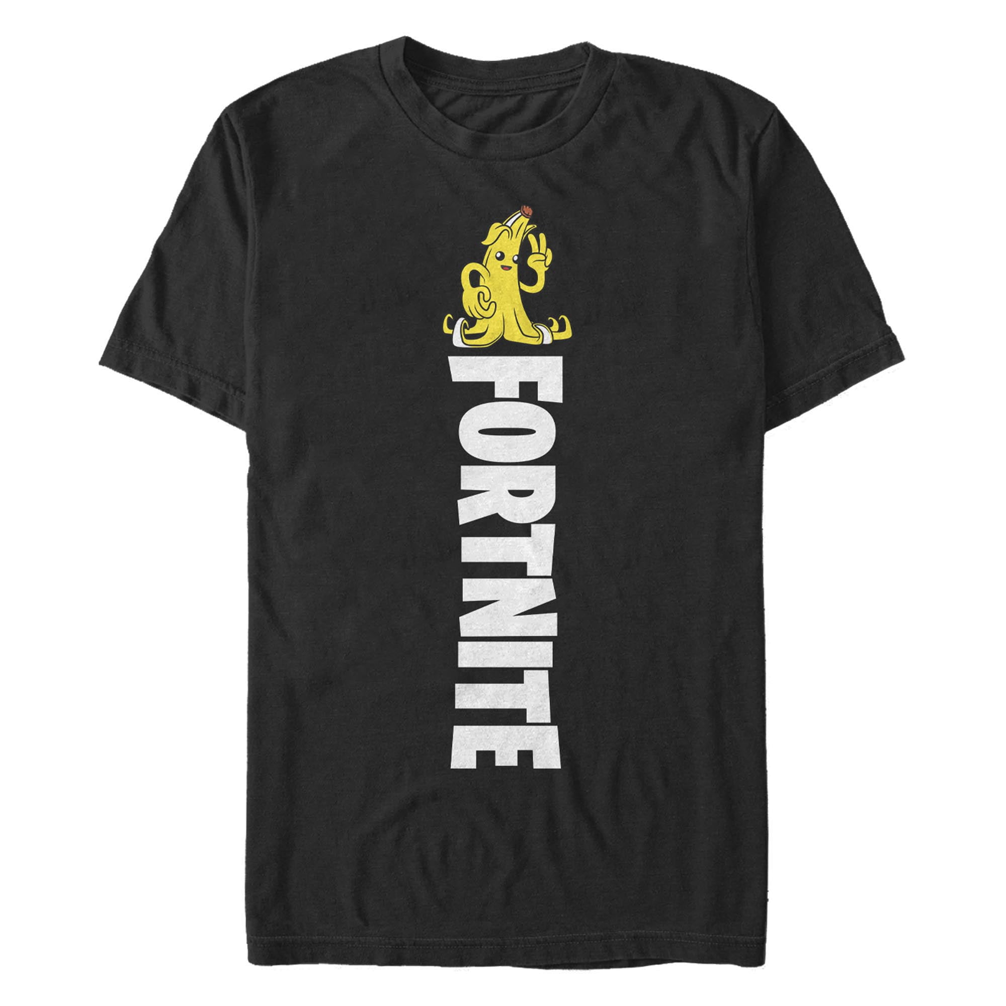 Men's Fortnite Peely Peace Sign Logo Graphic T-Shirt - Walmart.com