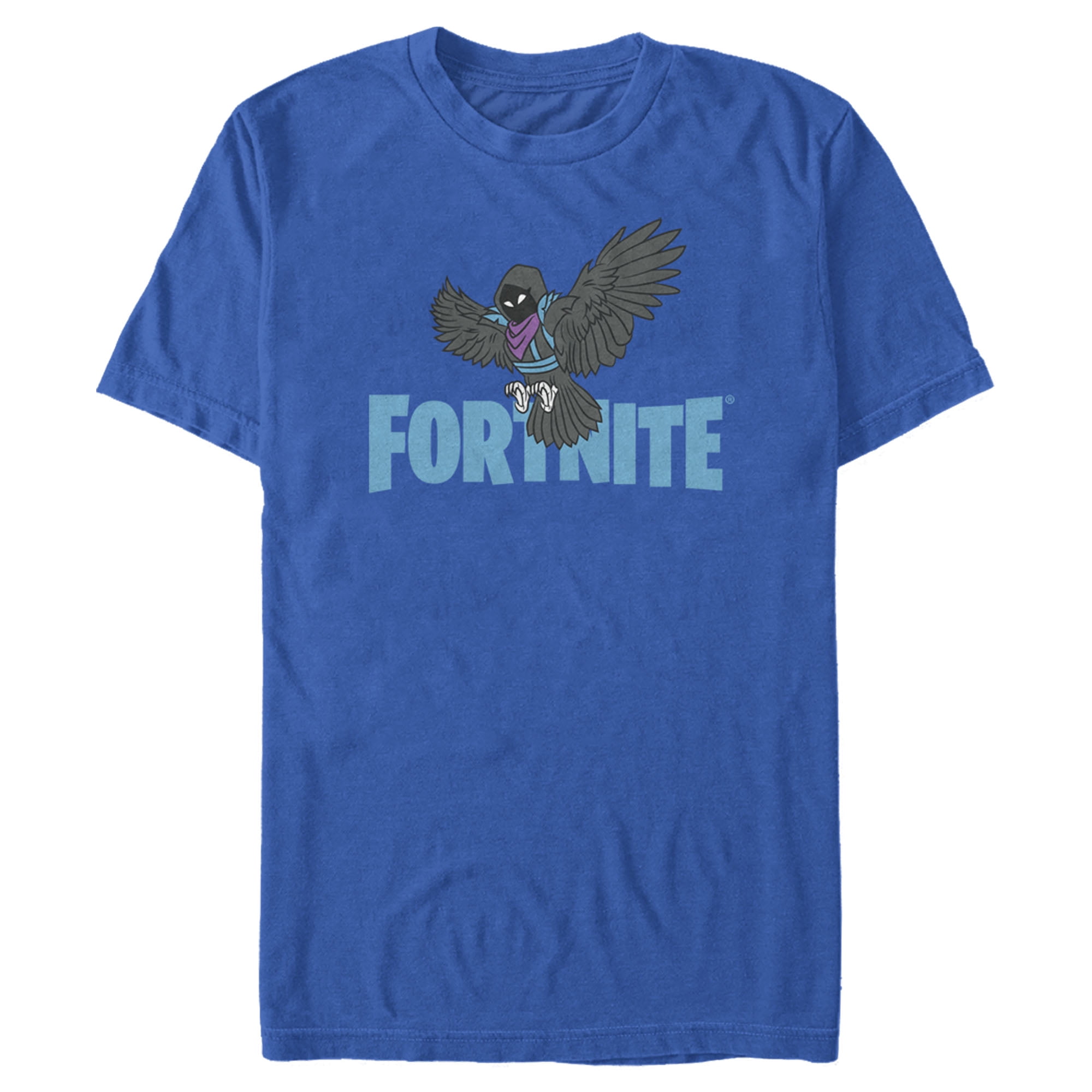 Fortnite Men's Adult Apparel Merchandise - Raven Logo Graphic Tee Shirt ...