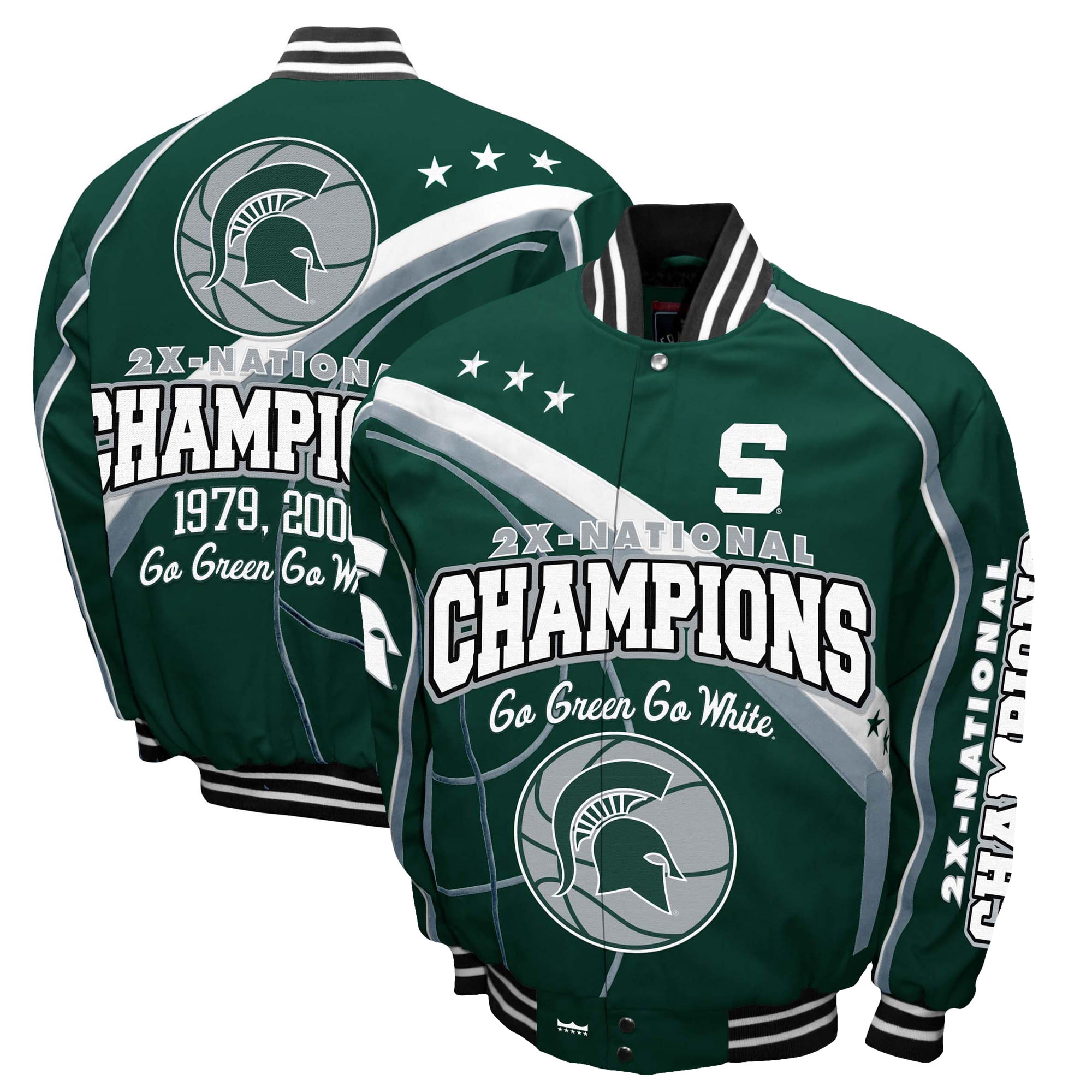 Men's Franchise Club Green Michigan State Spartans Commemorative ...