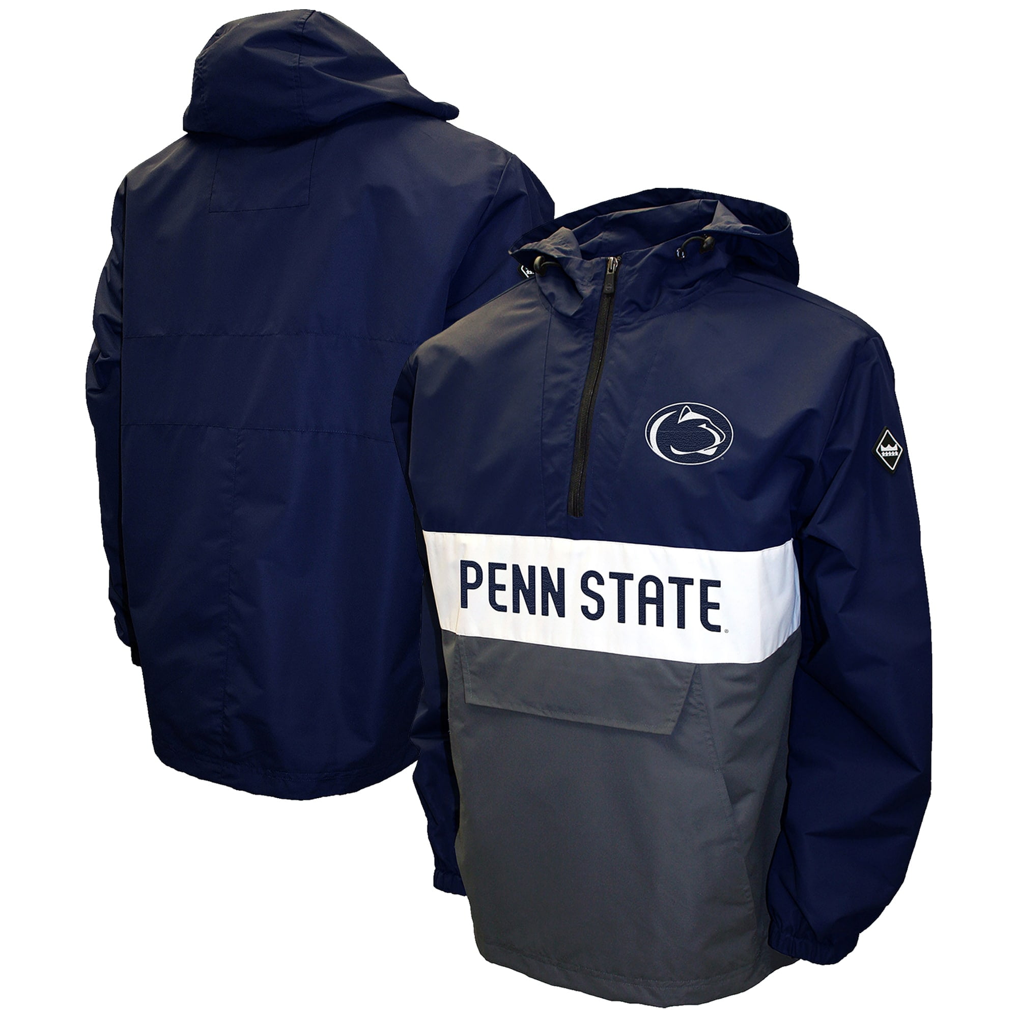 Men's Franchise Club Navy Penn State Nittany Lions Alpha Anorak Half ...