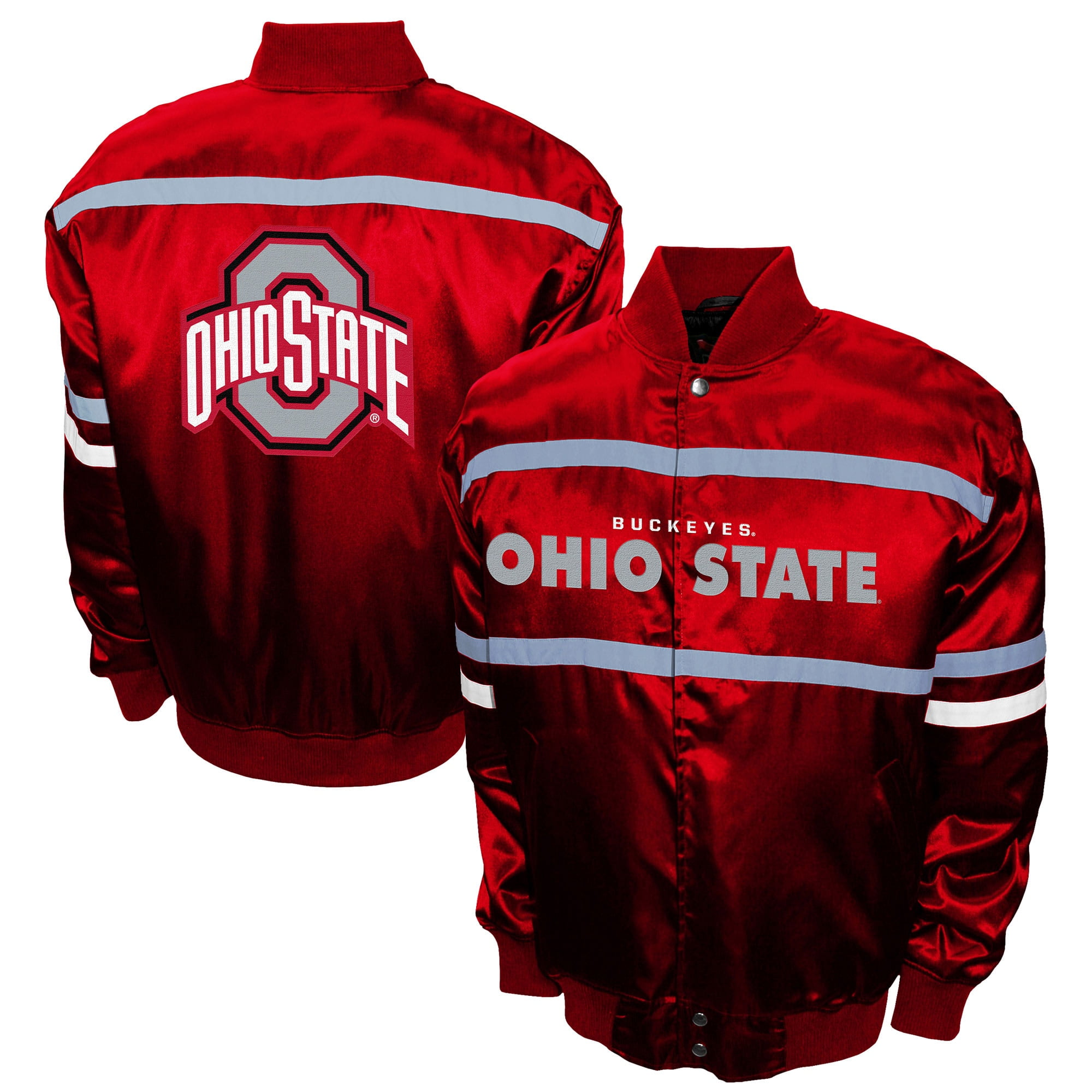 Men's Franchise Club Scarlet Ohio State Buckeyes 2nd Era Full-Snap ...