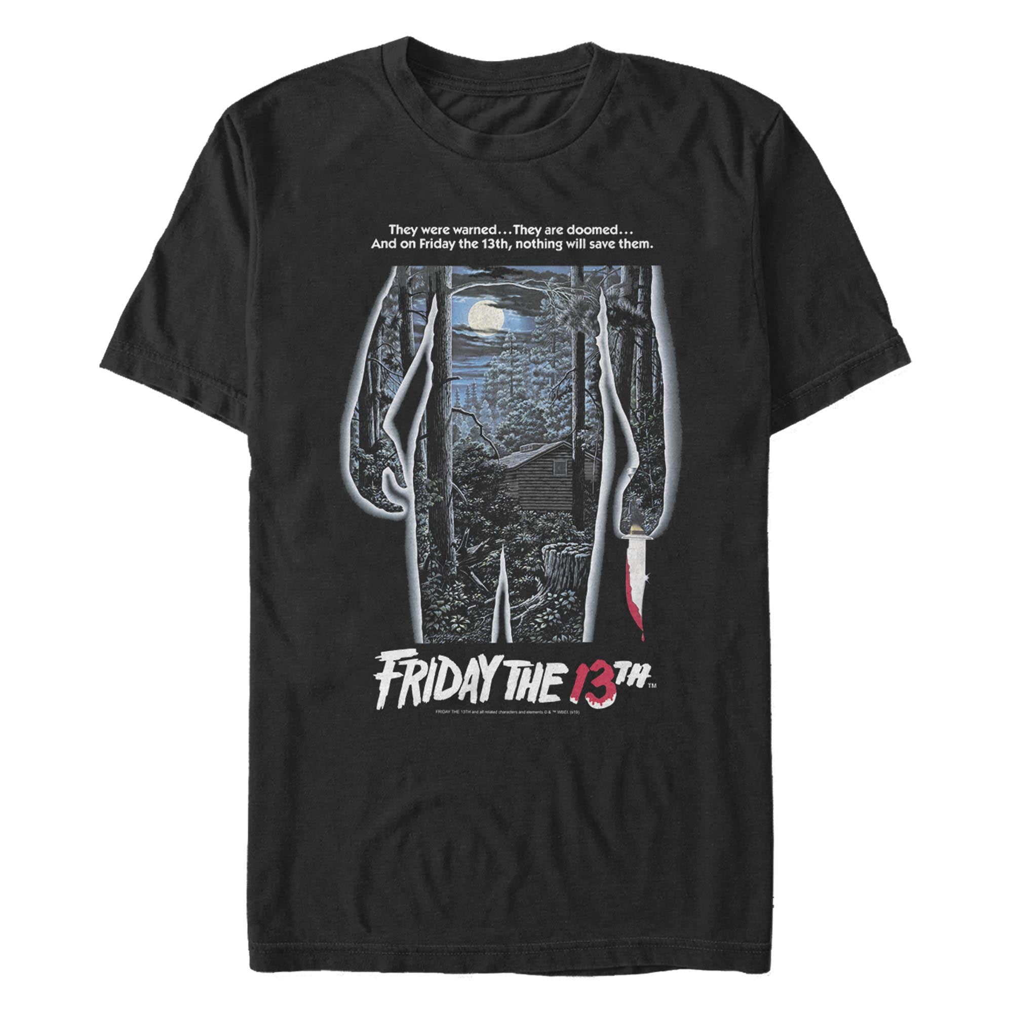 Men's Friday the 13th Artistic Movie Poster Graphic T-Shirt - Walmart.com