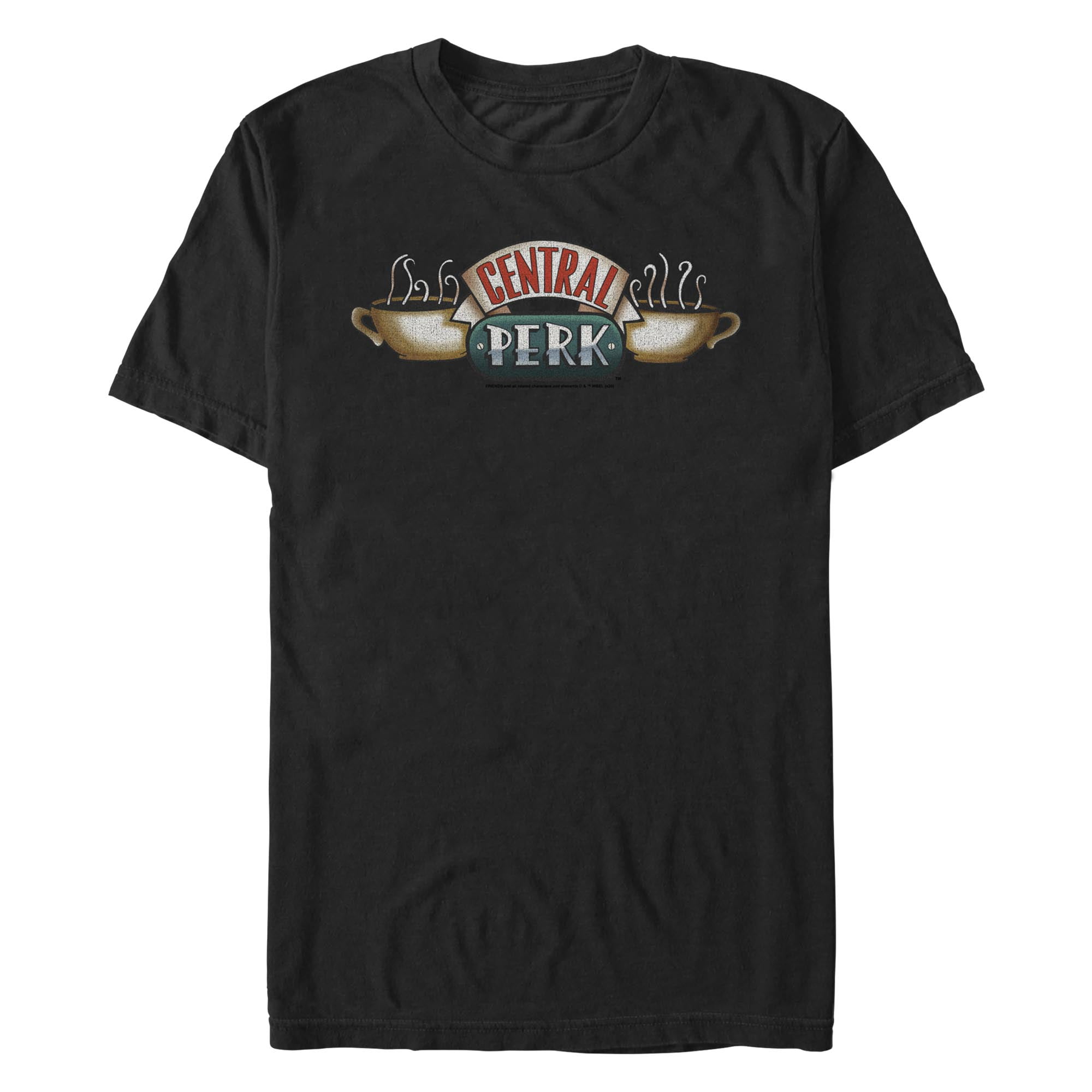 Men's Friends Vintage Central Perk Logo Graphic T-Shirt - Walmart.com