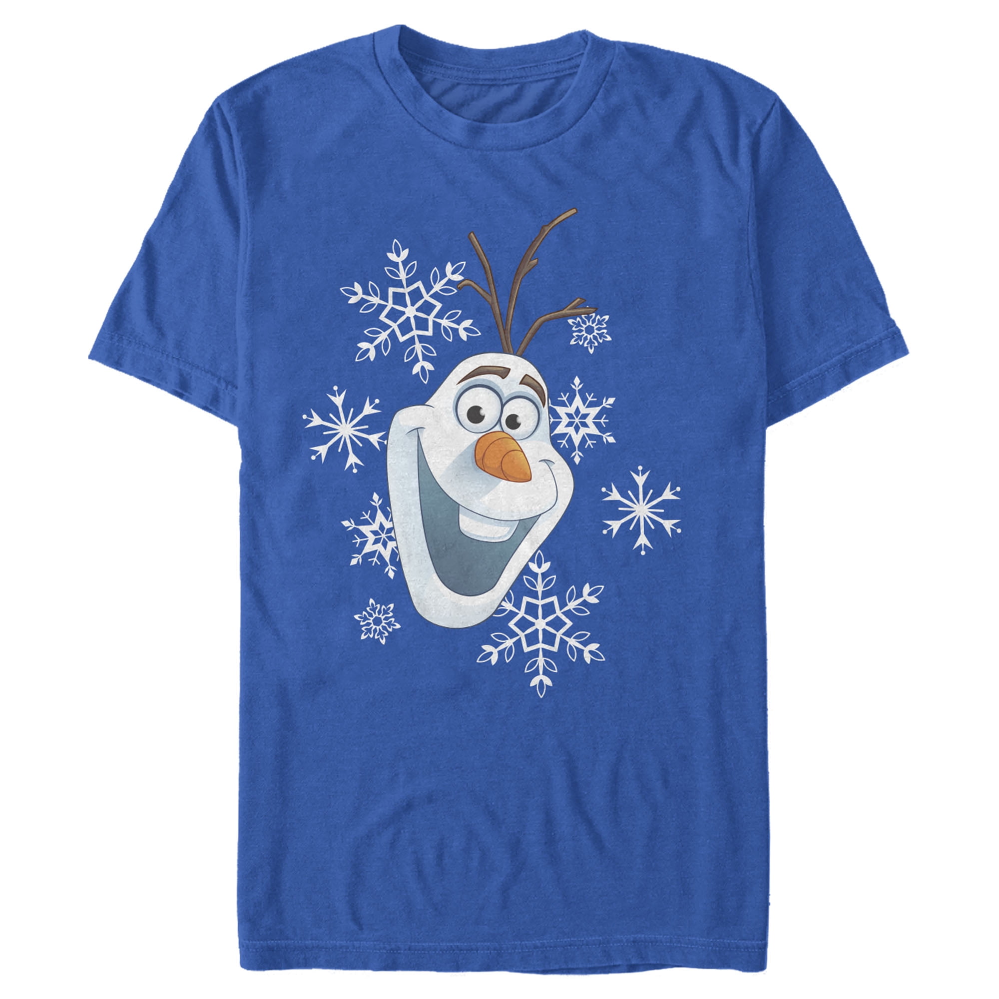 Disney Frozen Olaf Graphic Tee, Men's Royal Blue, 3X Large - Walmart.com