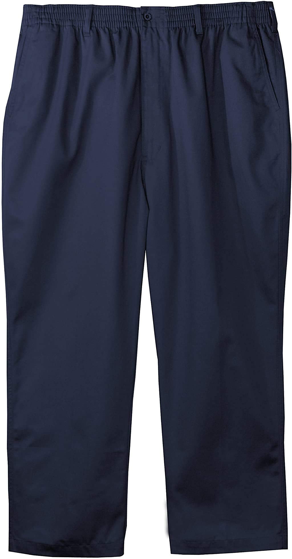 Men's Full Elastic Waist Pants by Falcon Bay - Big - Walmart.com