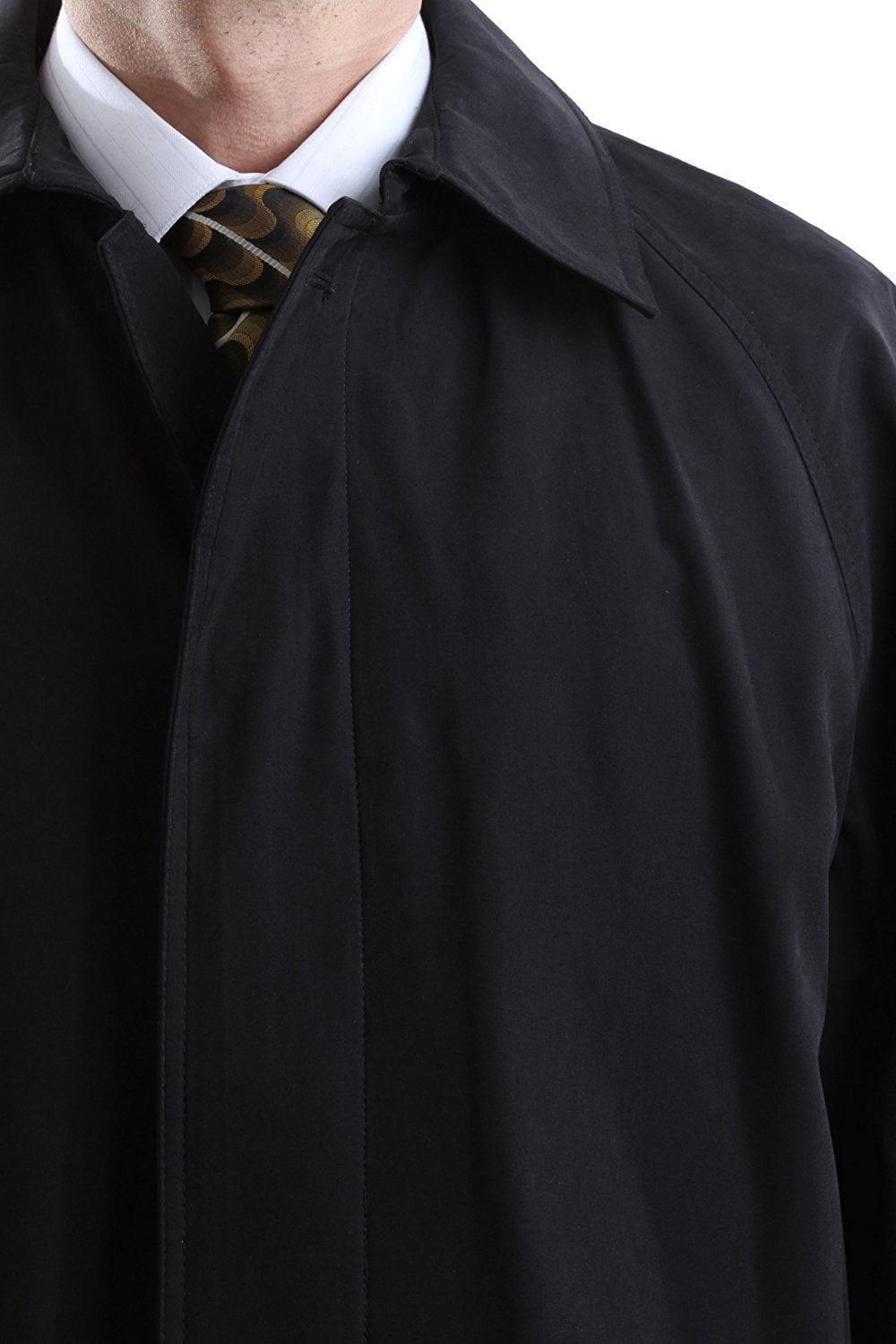 Men's Full Length All Year Round Belted Raincoat With Removable Liner ...