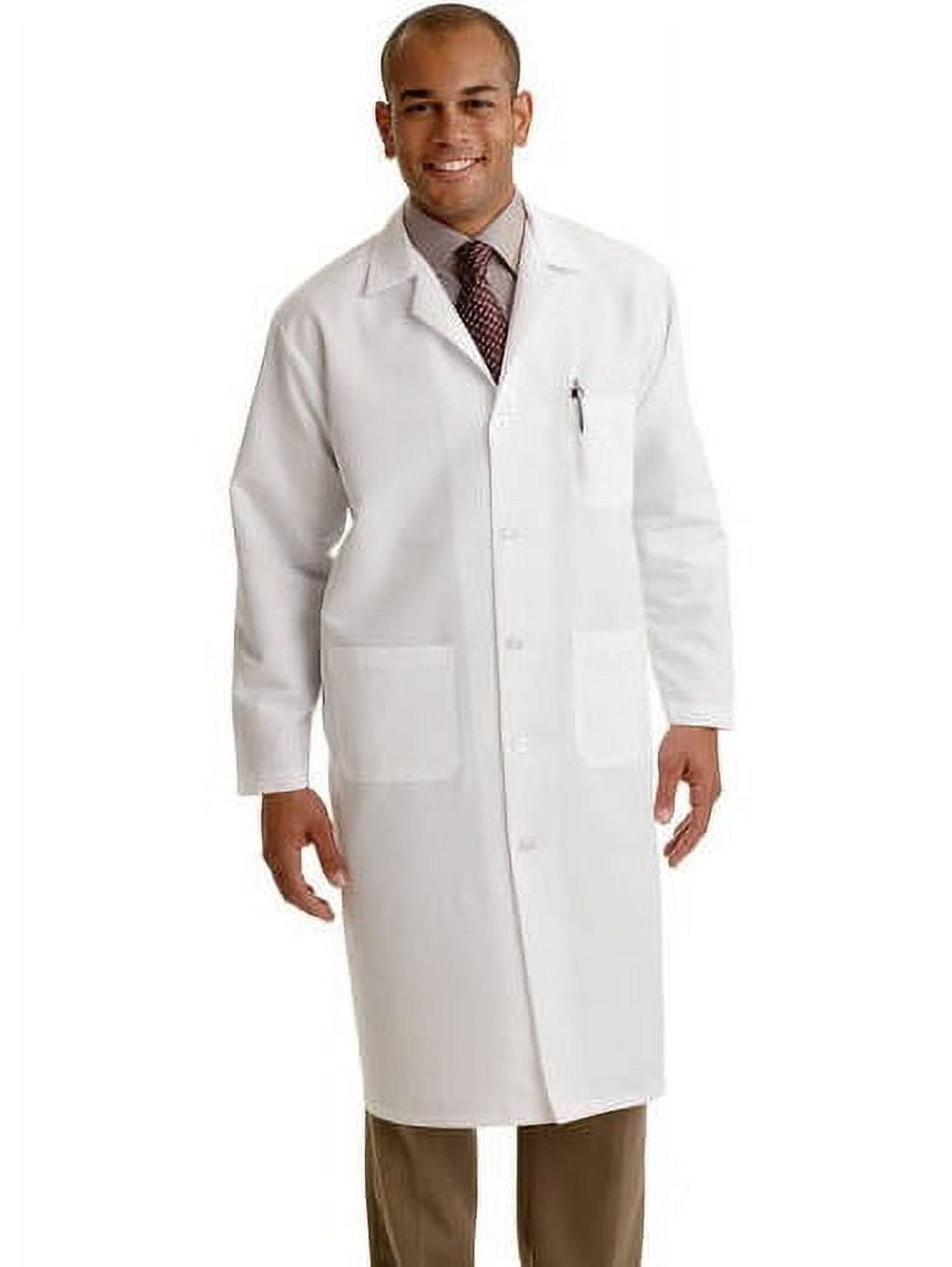 Men's Full Length Lab Coat - Walmart.com