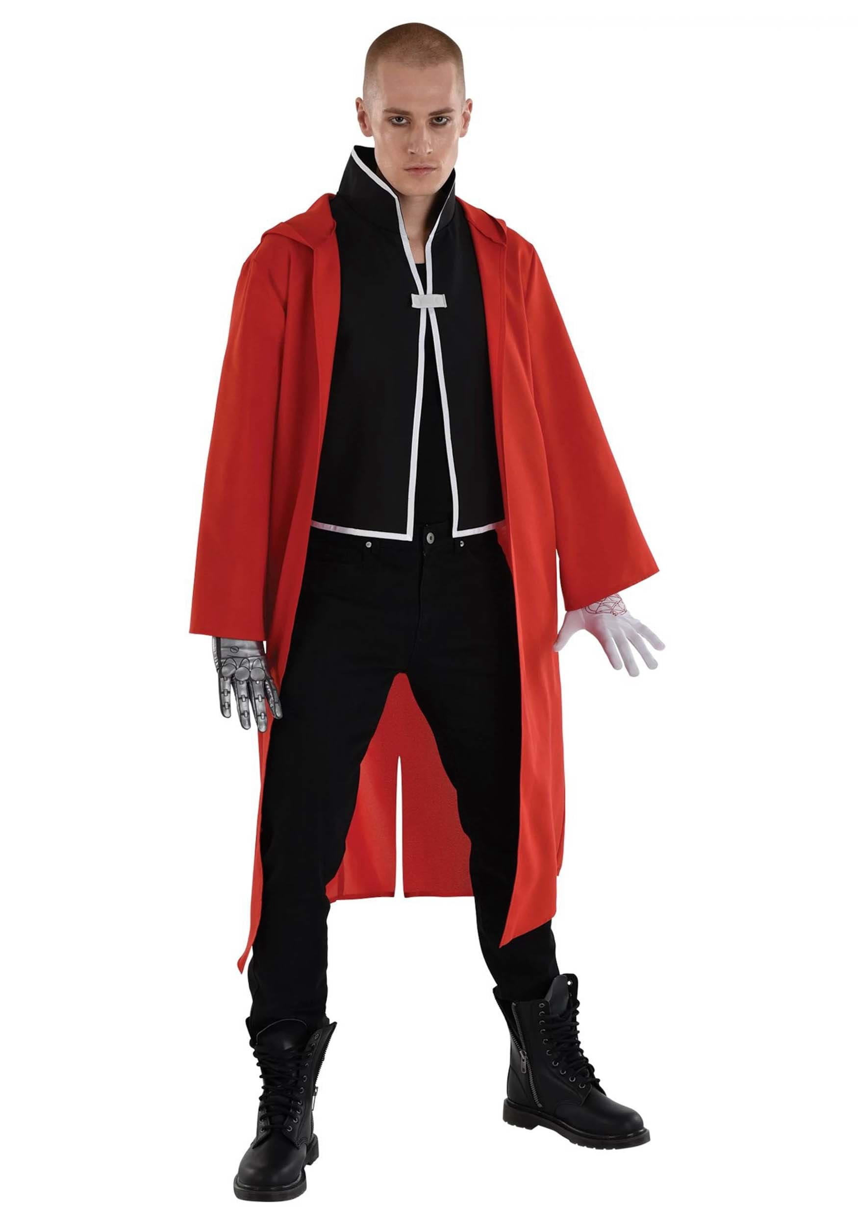 Men's Full Metal Alchemist Edward Costume - Walmart.com