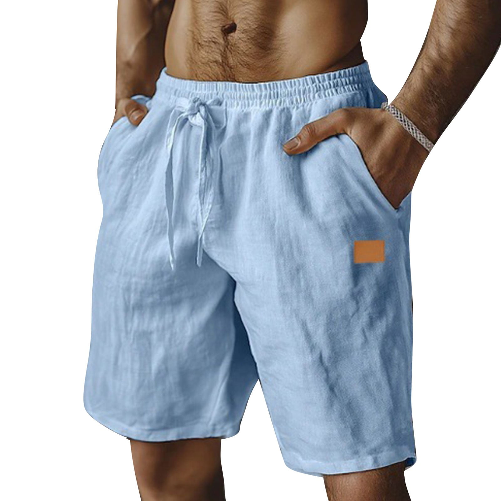 Men's Functional Outdoor Work Shorts, Multi-Pocket Cargo Shorts with ...