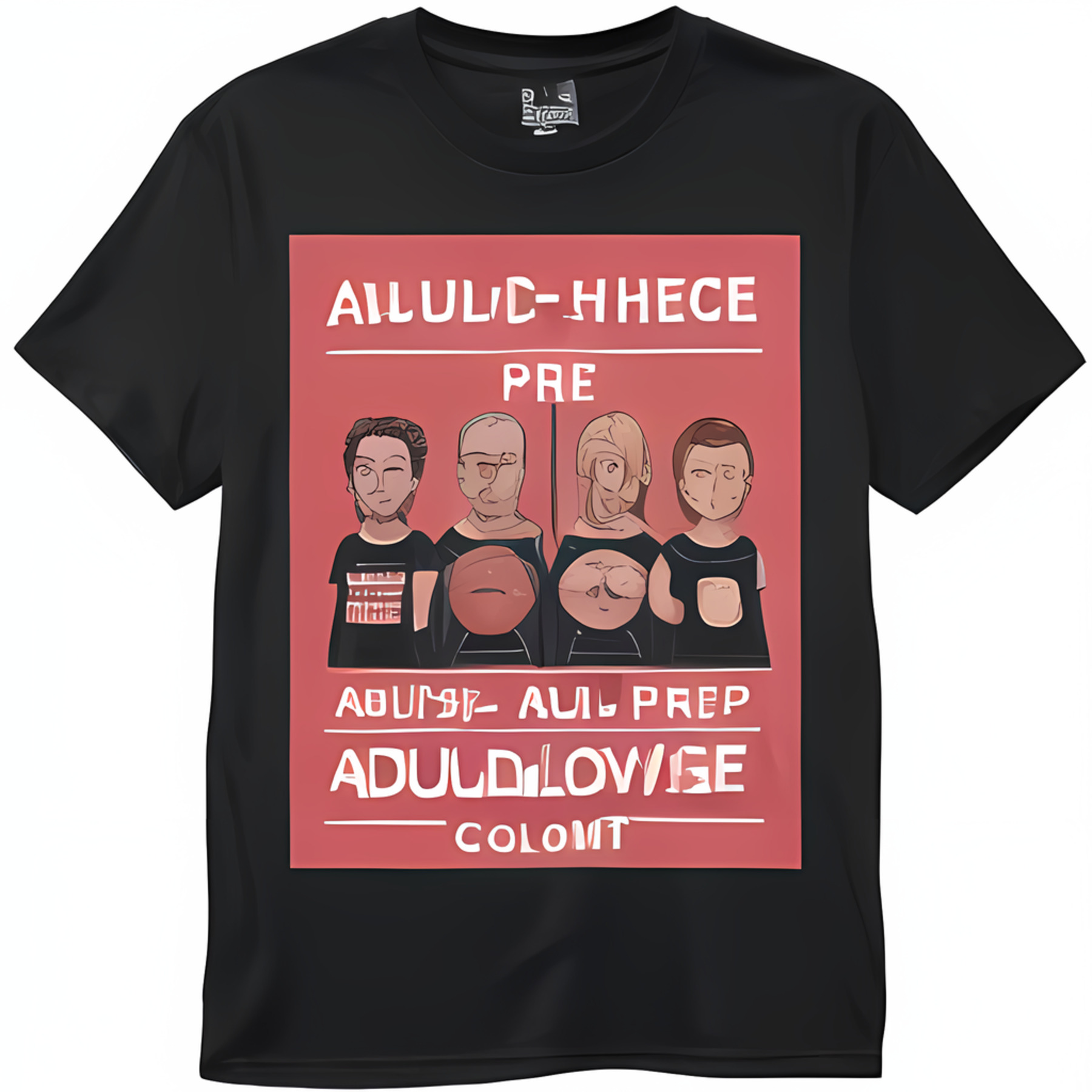 Men's Funny Cartoon T-Shirt Kmurcian Gang from A Allurewage Movie ...