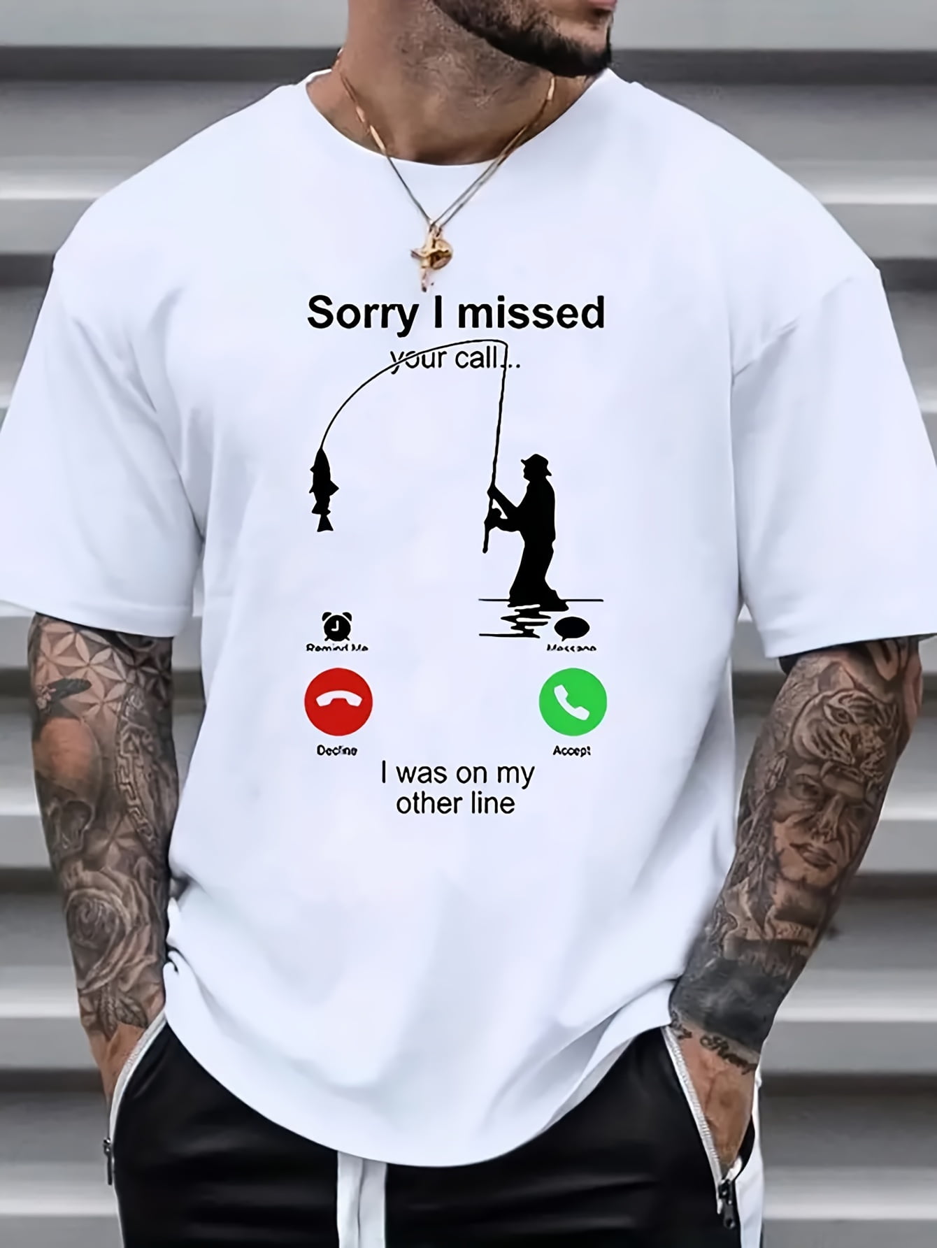 Men's Funny Graphic Tees Cotton Crew Neck T Shirts Novelty Short Sleeve ...