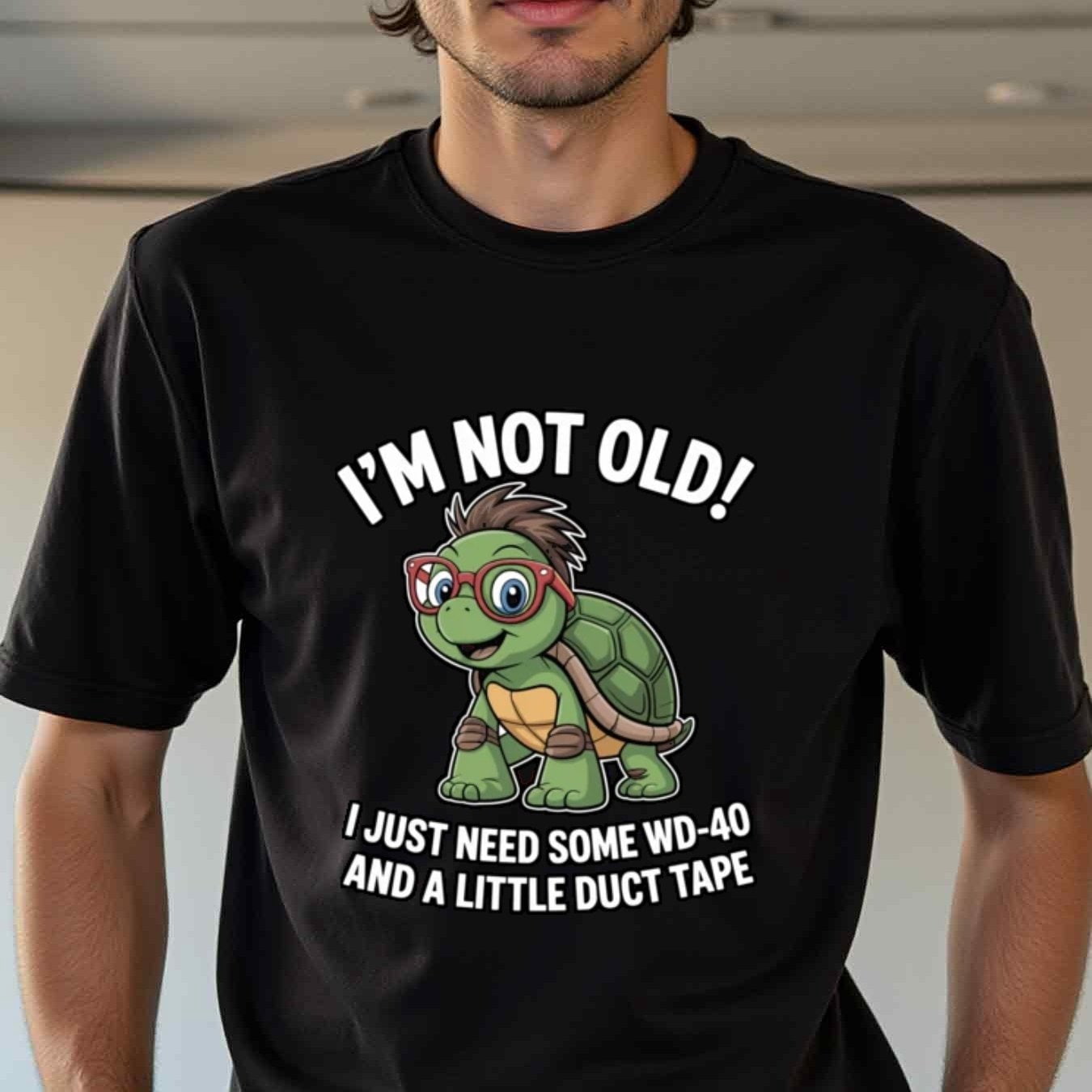 Greenink Men's Funny I'm Not Old! I Just Need Some WD-40 & a Little ...