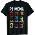 Men's Funny Pi Day Math Menu Science Pun Graphic T-Shirt - Walmart.com