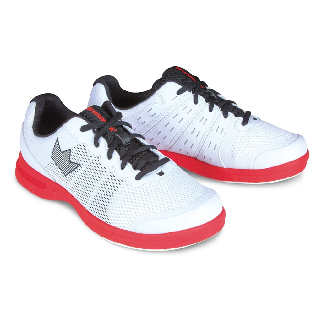 Men's Fuze Wht/Red Bowling Shoes M7 / EU39.5 - Walmart.com