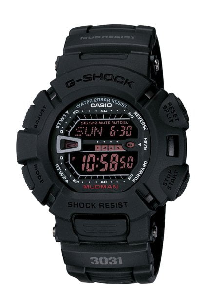Men's G-Force Military Concept Black Digital Watch G9000MS-1CR ...