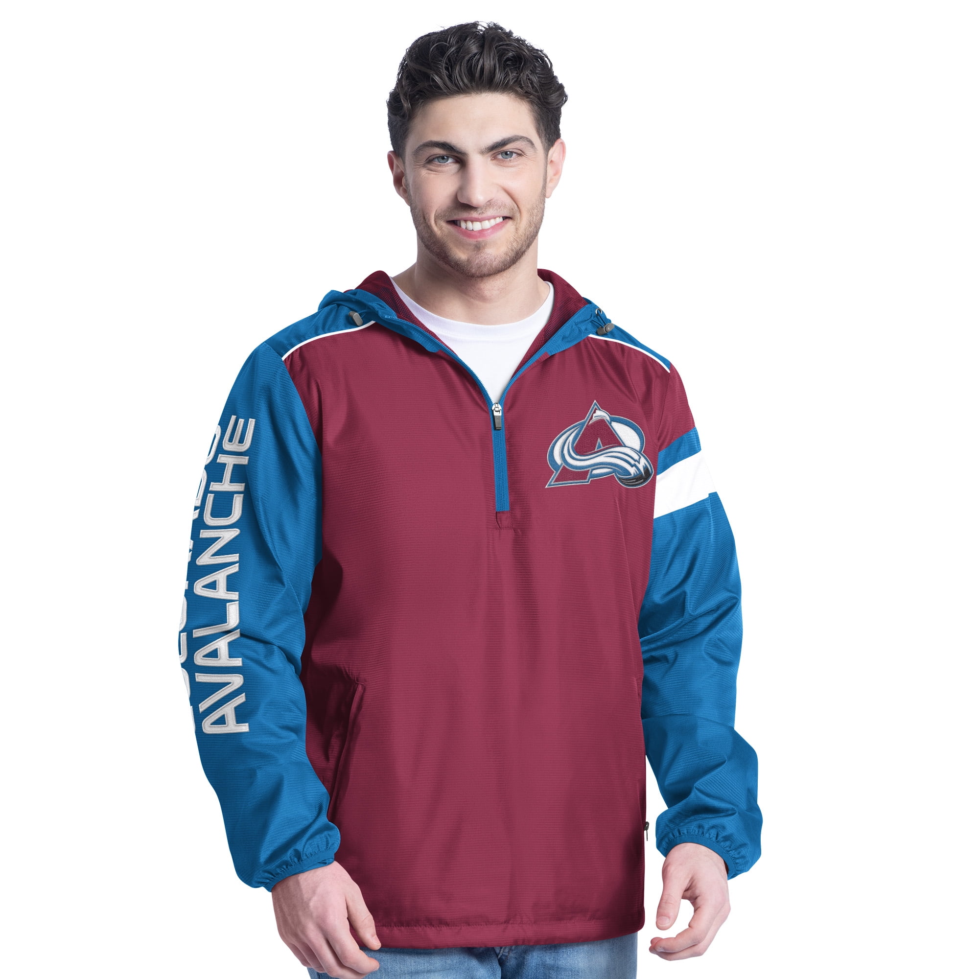 Men's G-III Sports by Carl Banks Burgundy/Navy Colorado Avalanche ...