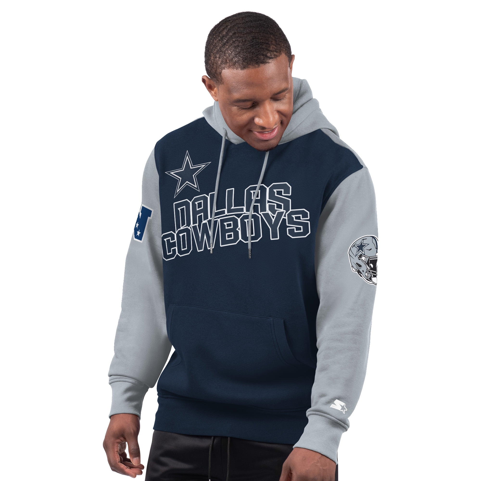 Men's G-III Sports by Carl Banks Navy Dallas Cowboys Extreme Pullover ...
