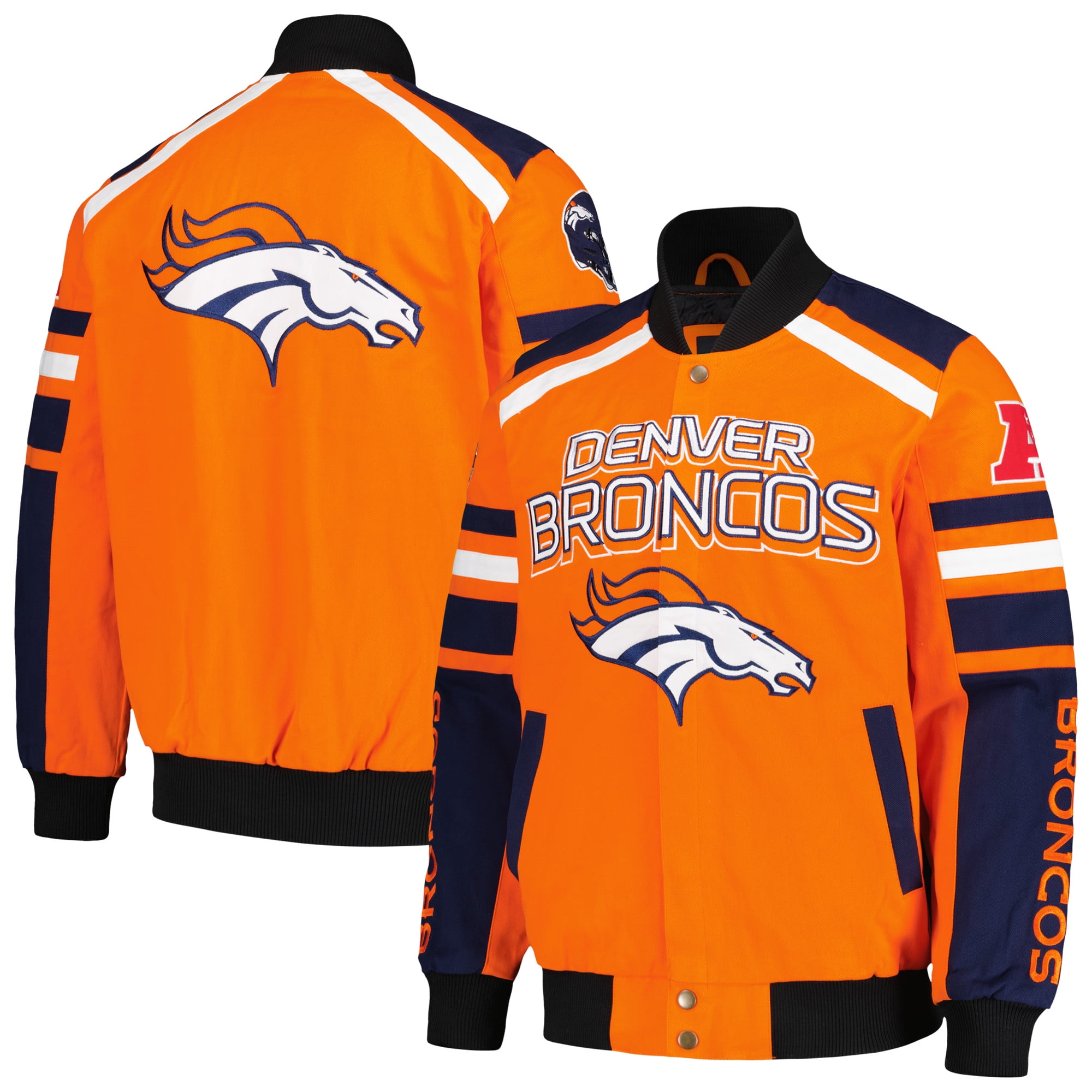Men's G-III Sports by Carl Banks Orange Denver Broncos Power Forward ...