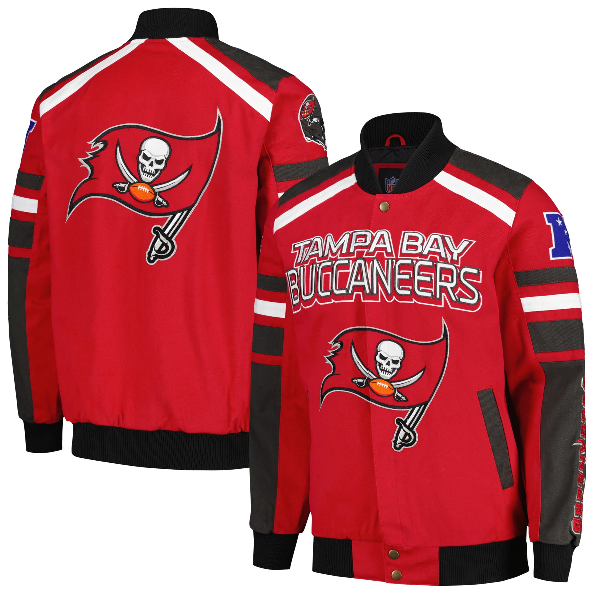 Men's G-III Sports by Carl Banks Red Tampa Bay Buccaneers Power Forward ...