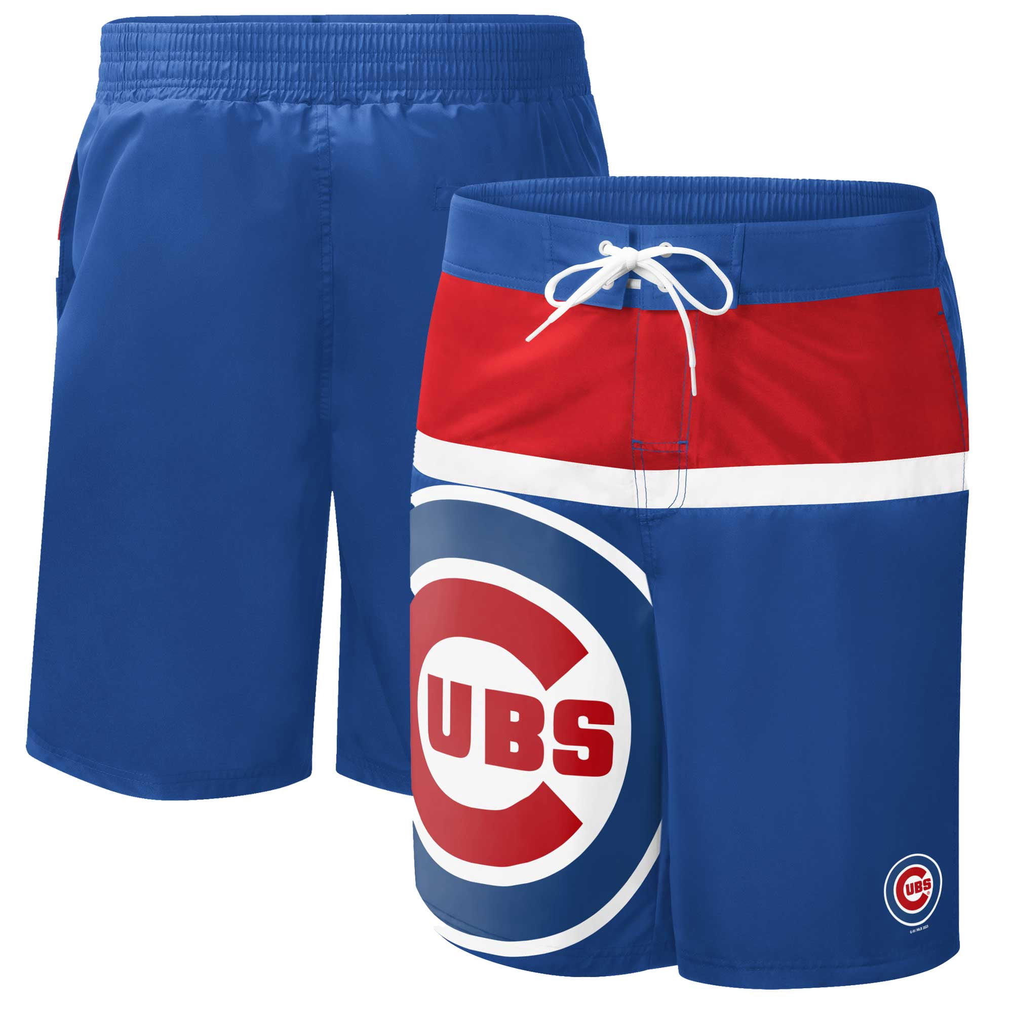 Men's G-III Sports by Carl Banks Royal Chicago Cubs Sea Wind Swim ...