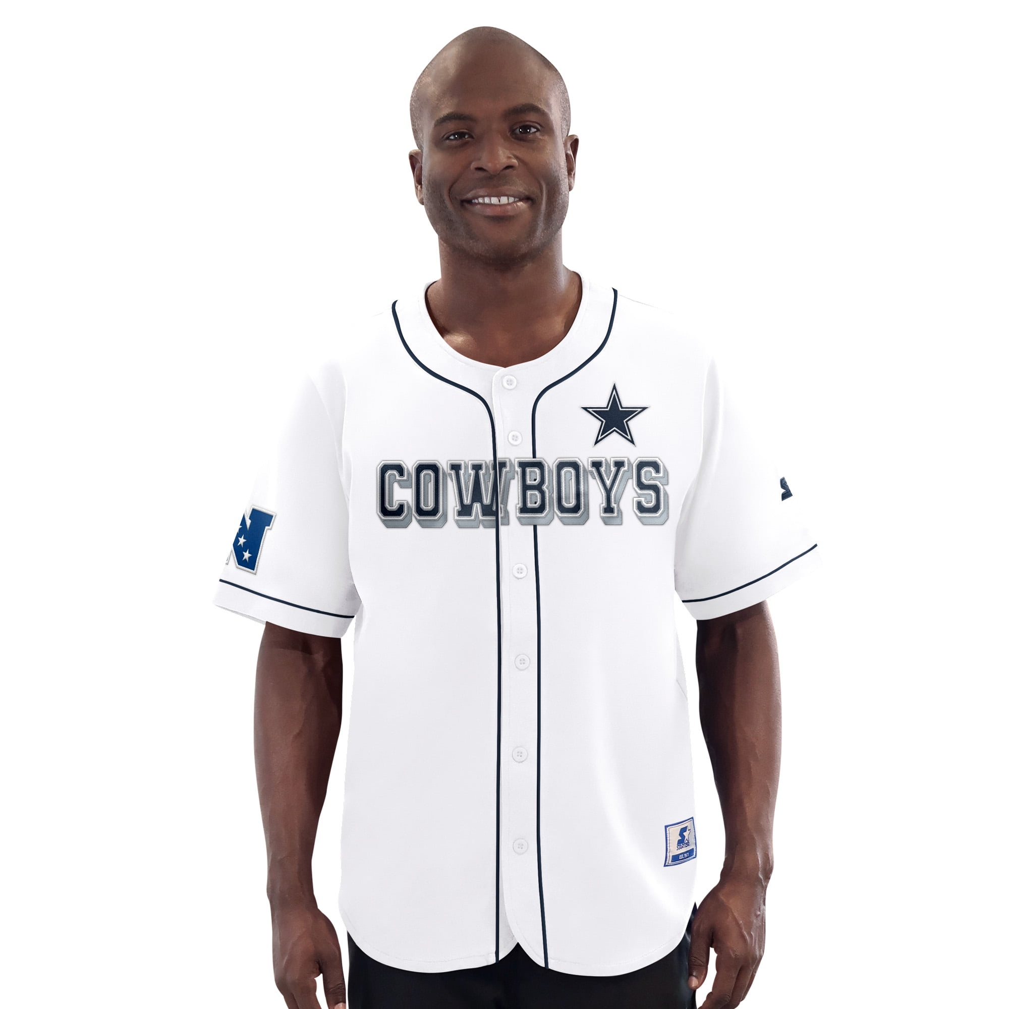 Men's-G-III Sports by Carl Banks White Dallas Cowboys Relay Baseball ...