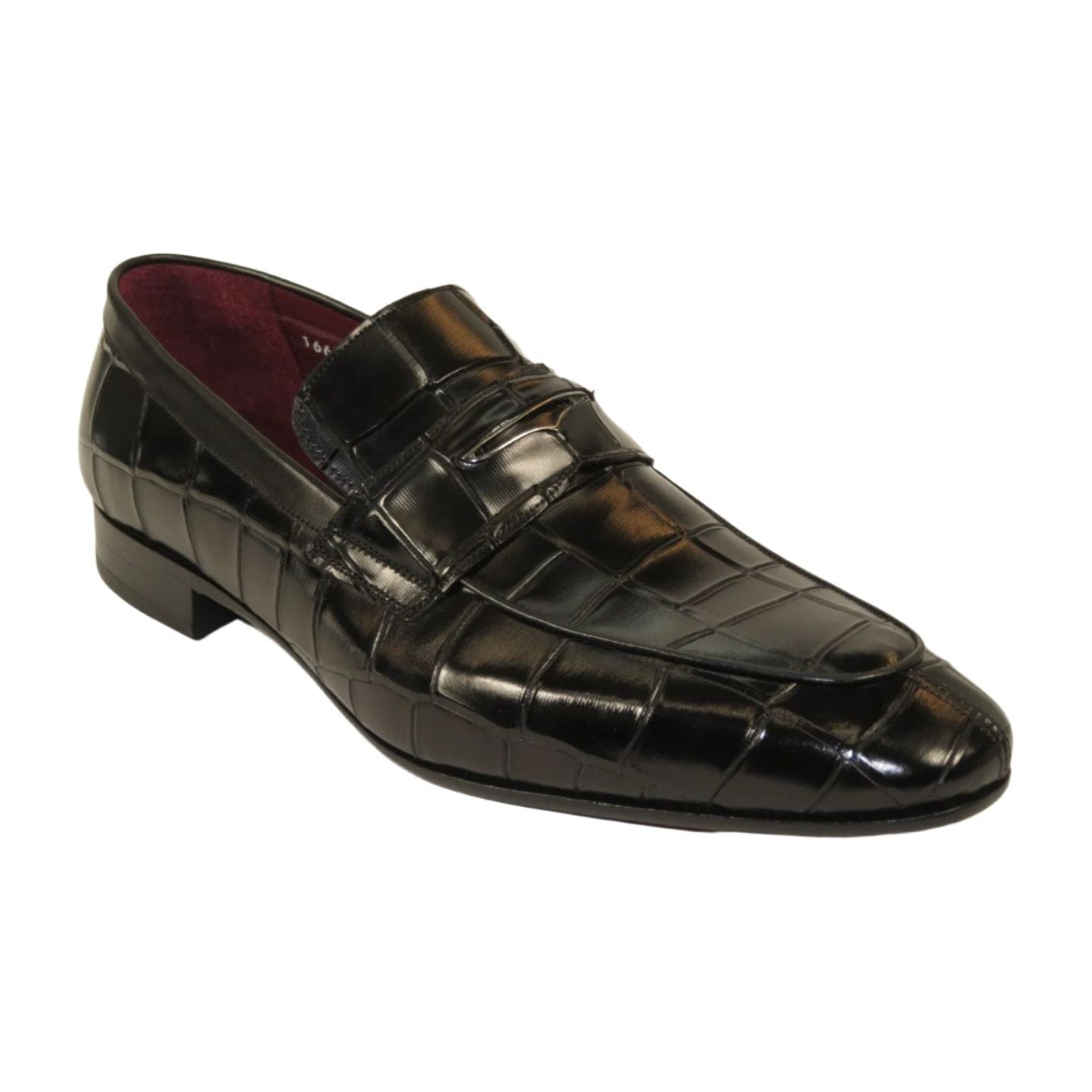 Men's GENIO Genuine Crocodile Embossed Leather Shoes Turkey 120371165 ...