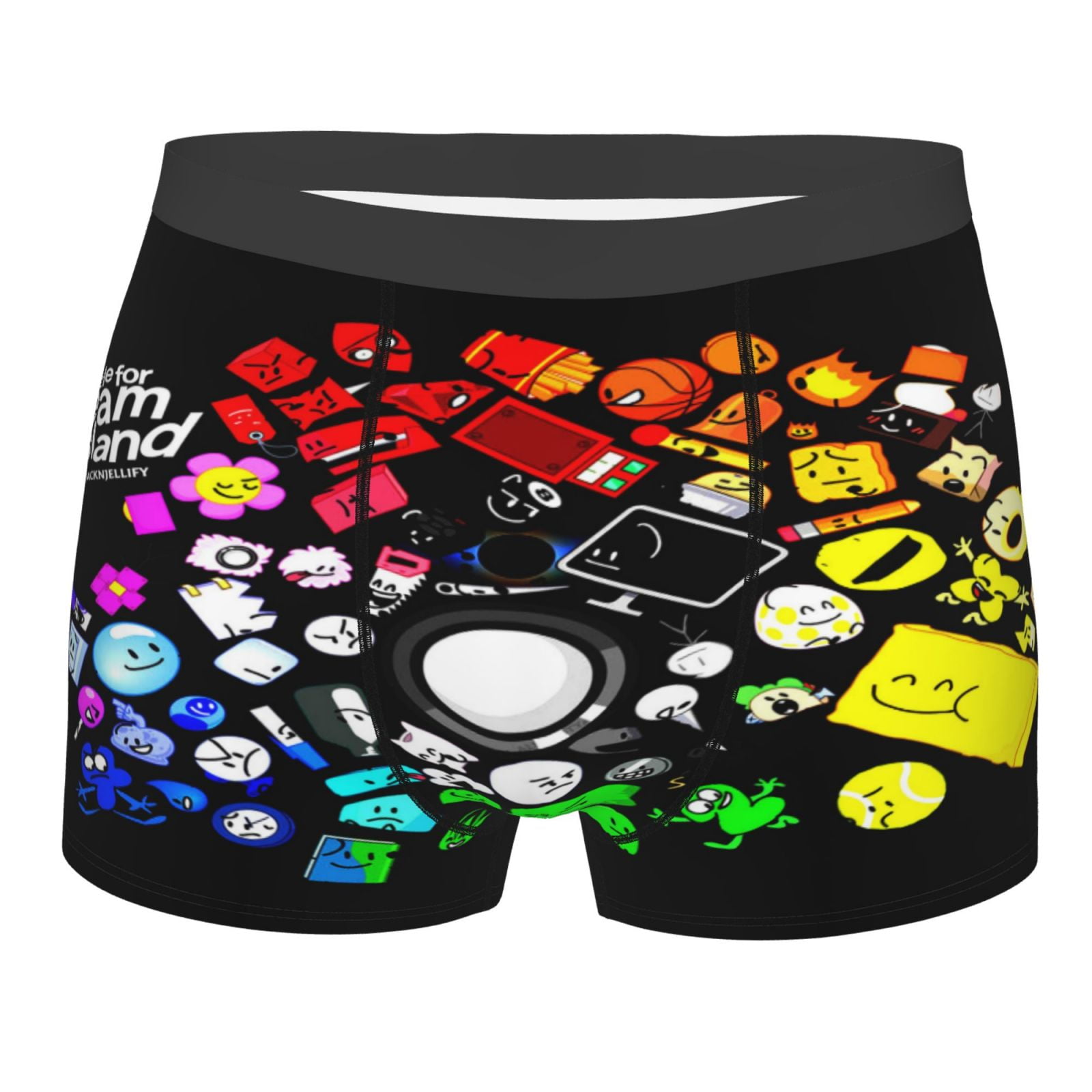 Men's Game BFDI Battle For Dream Island Underwear Boxer Briefs Cartoon ...