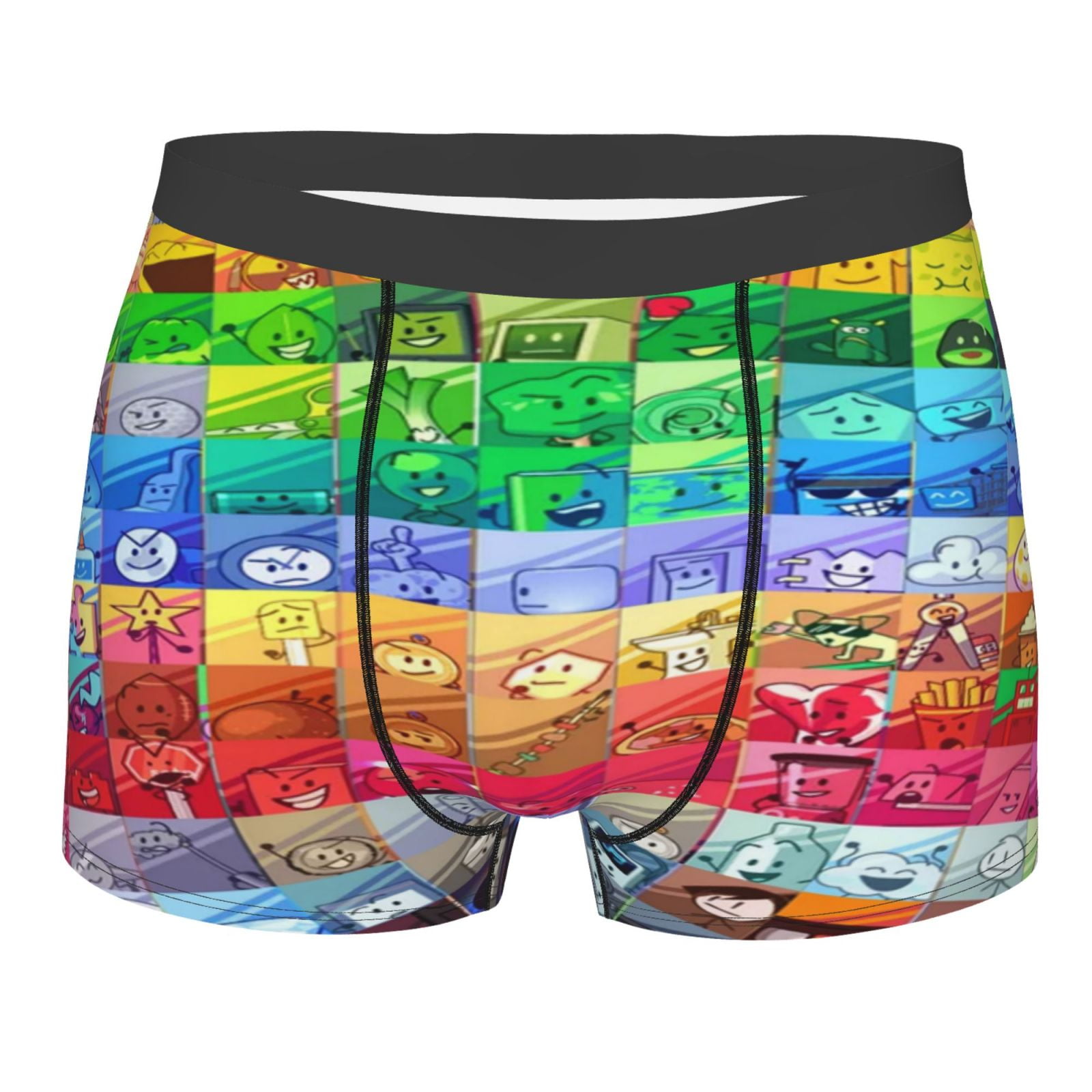 Men's Game BFDI Battle For Dream Island Underwear Boxer Briefs Cartoon ...