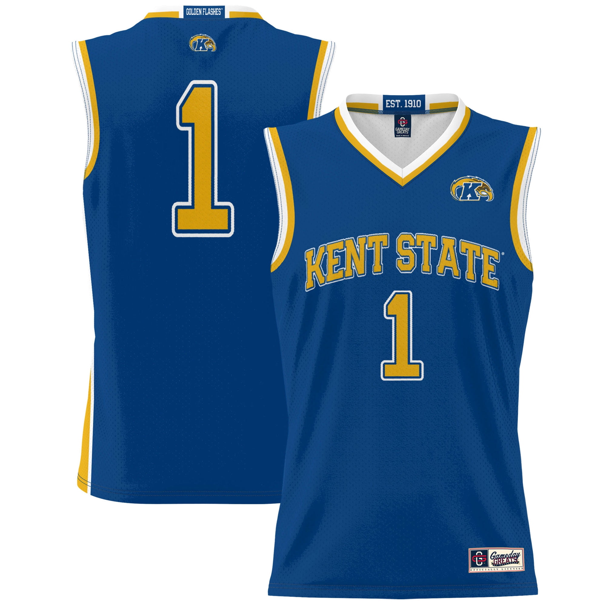 Men's GameDay Greats #1 Navy Kent State Golden Flashes Lightweight ...