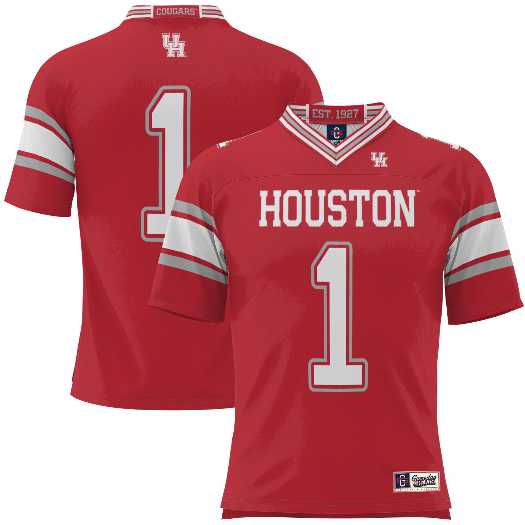 Youth GameDay Greats #1 Red Houston Cougars Football Jersey - Walmart.com