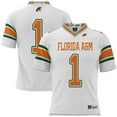 Men's GameDay Greats #1 White Florida A&M Rattlers Football Jersey ...