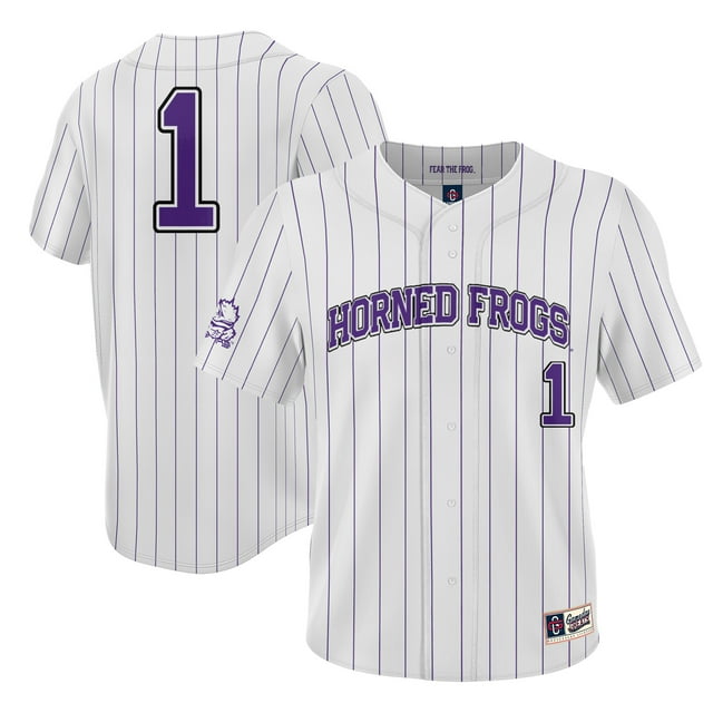 Men's GameDay Greats #1 White TCU Horned Frogs Lightweight Baseball ...