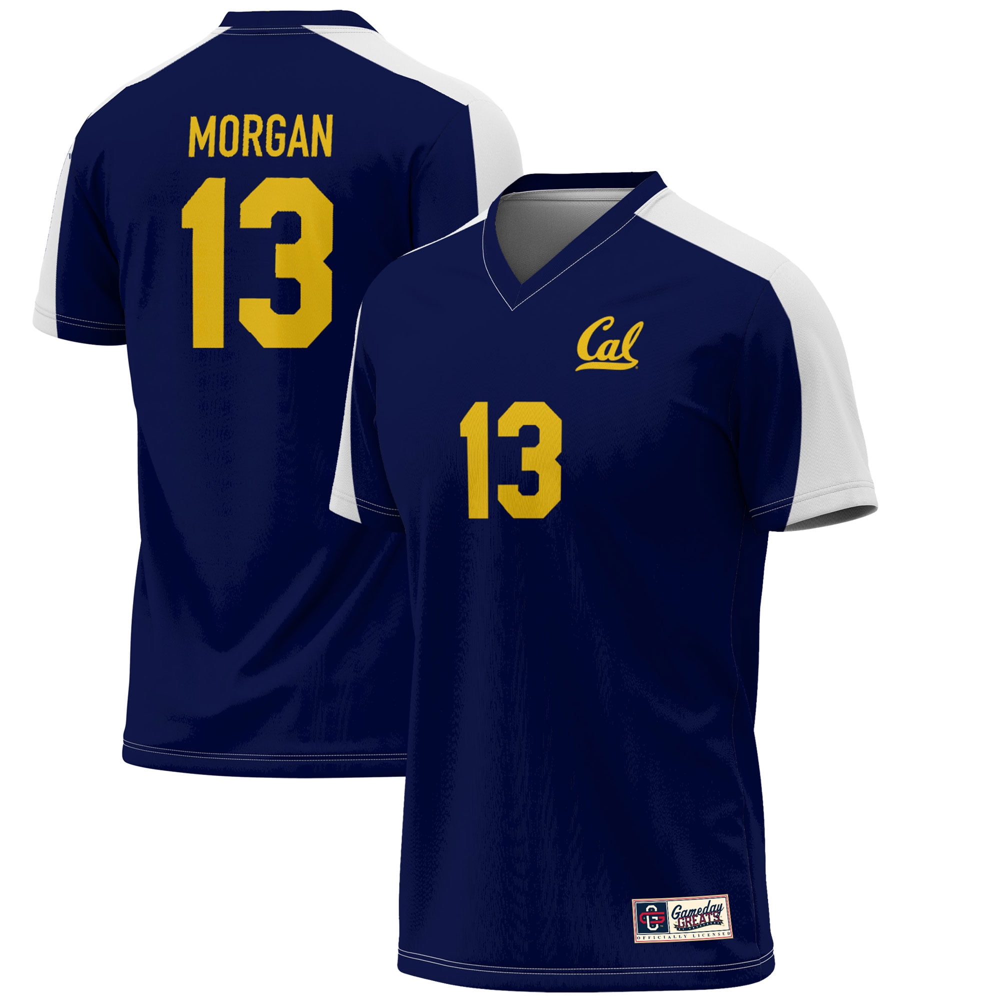Men's GameDay Greats Alex Morgan Navy Cal Bears Lightweight Alumni Soccer Jersey - Walmart.com