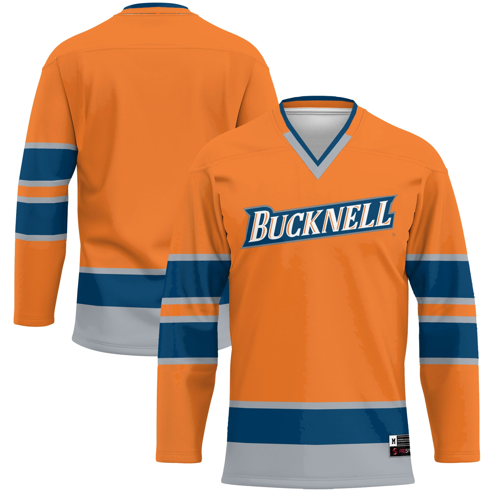 Men's GameDay Greats Blue Bucknell Bison Hockey Jersey - Walmart.com