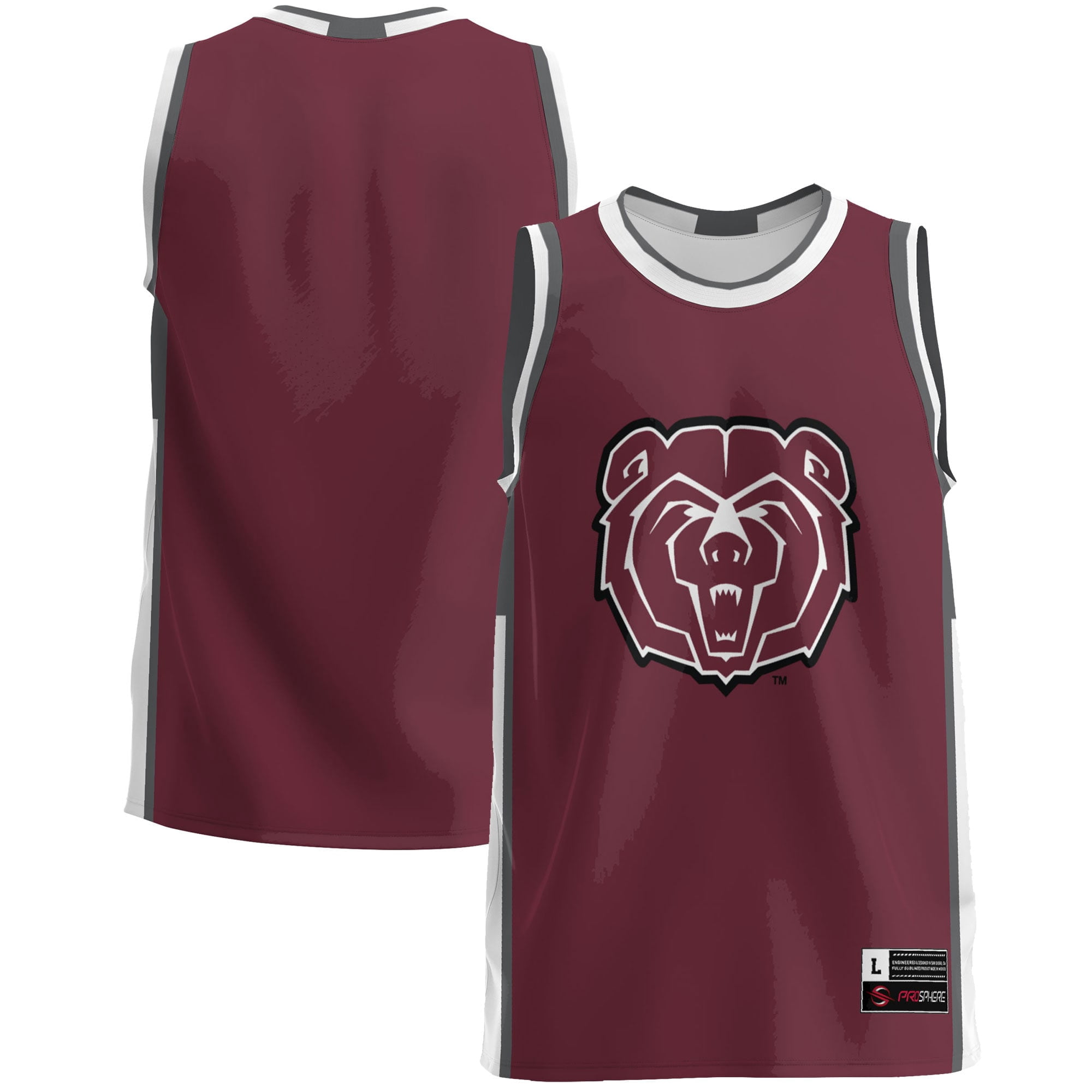 Men's GameDay Greats Maroon Missouri State University Bears Lightweight ...