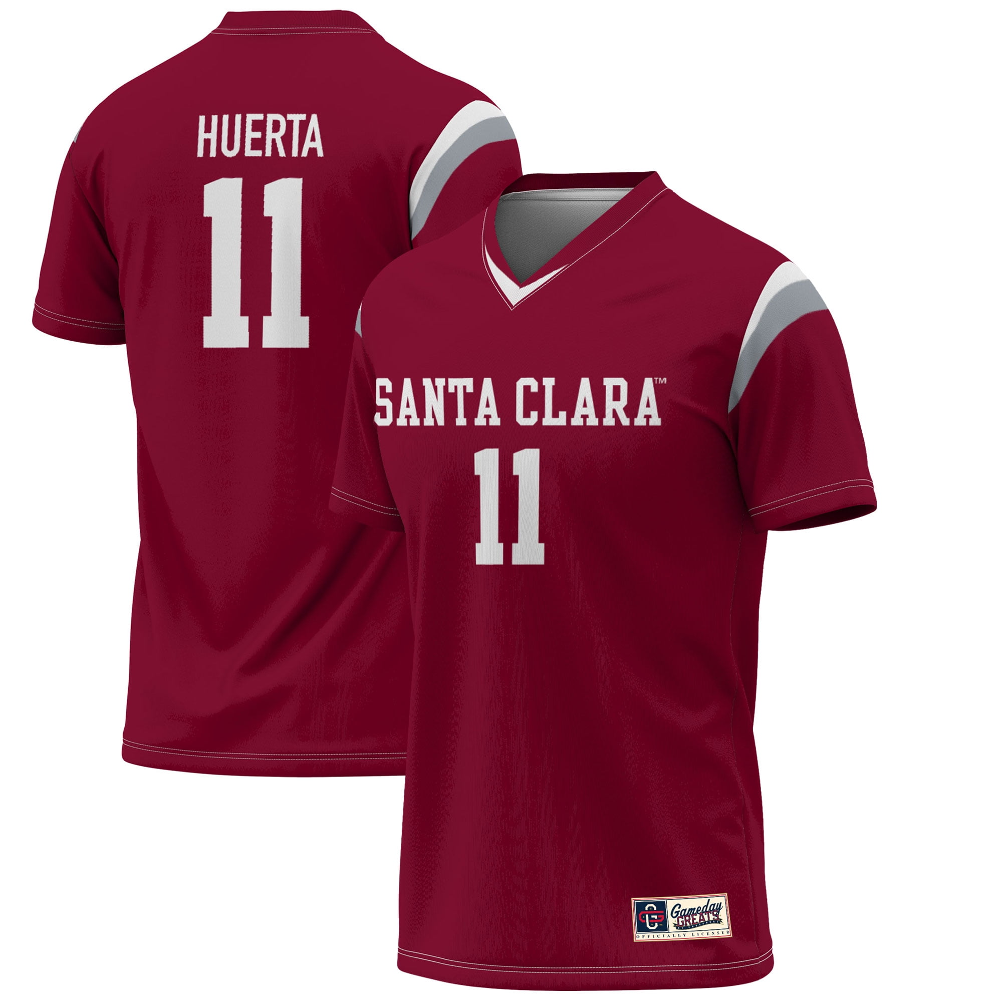 Men's GameDay Greats Sofia Huerta Maroon Santa Clara Broncos ...