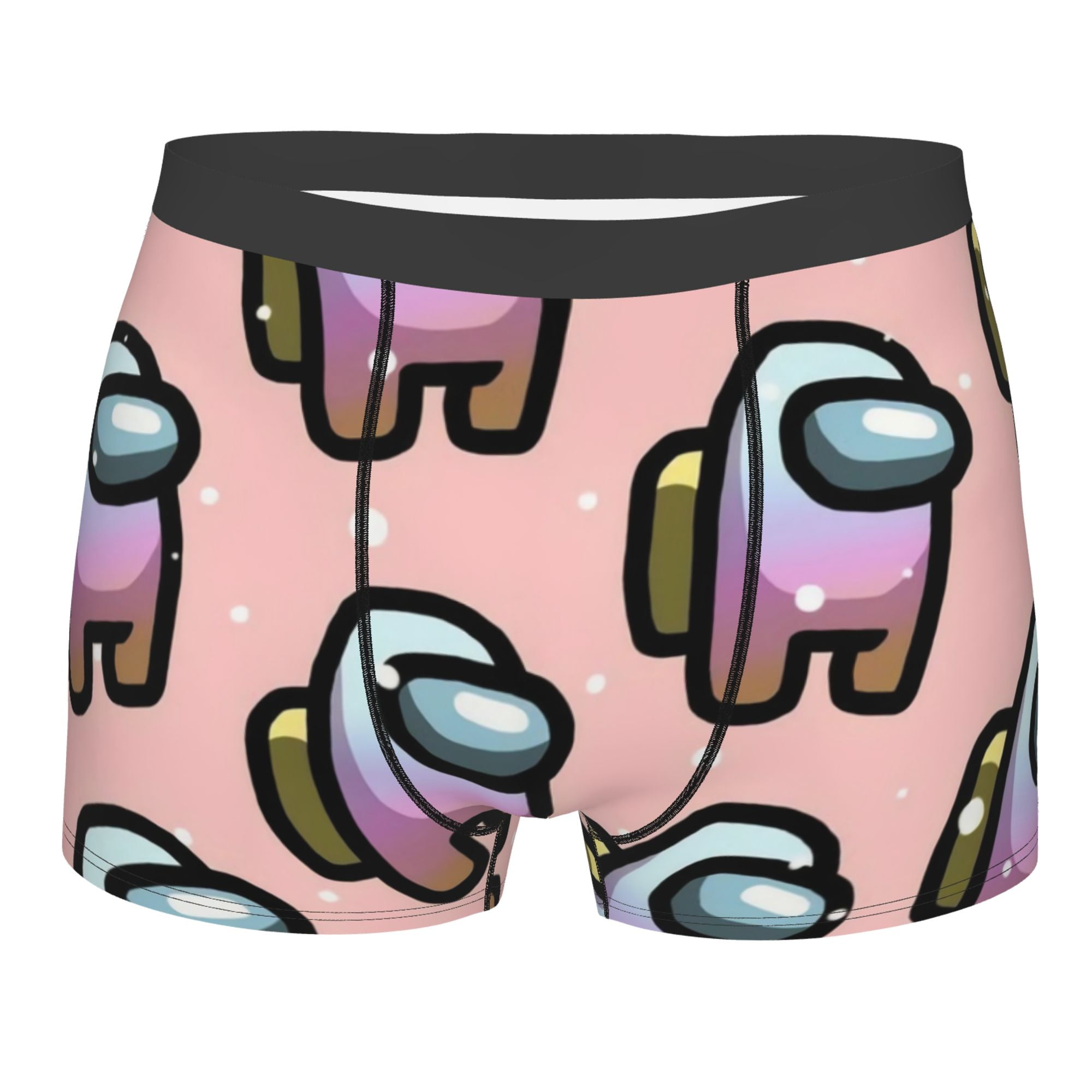 Men's Gaming Among-Us Boxer Briefs Funny Boxer Shorts Hilarious Gag ...